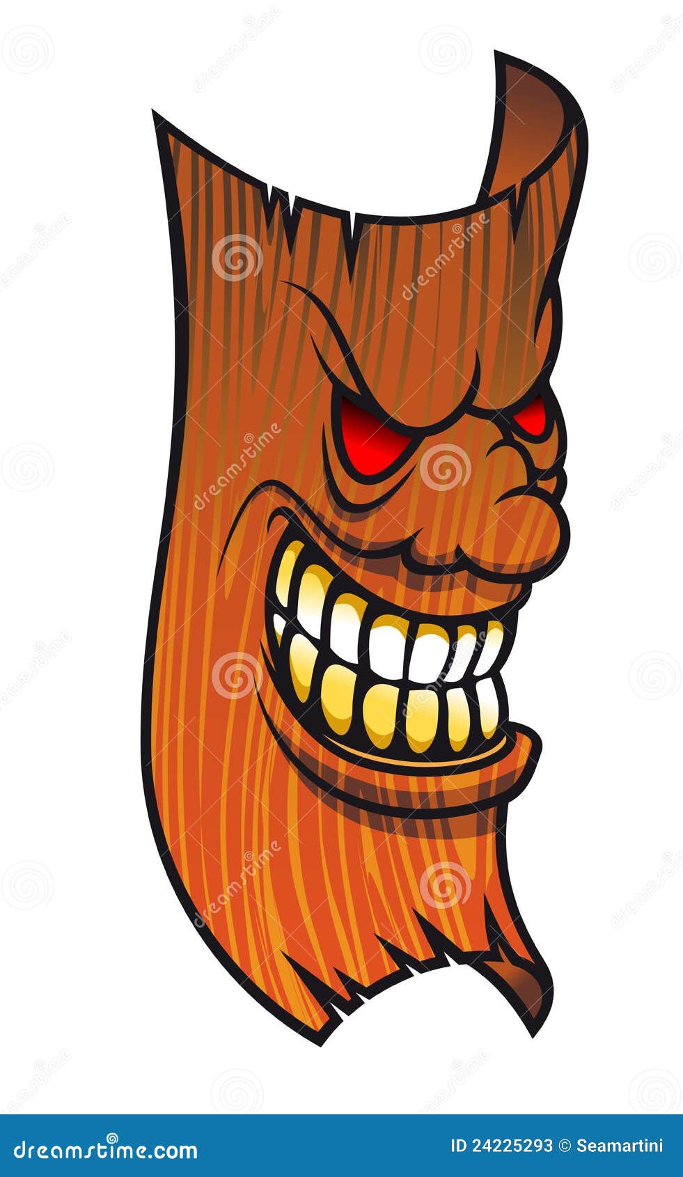 Angry face mask stock vector. Illustration of facial - 24225293