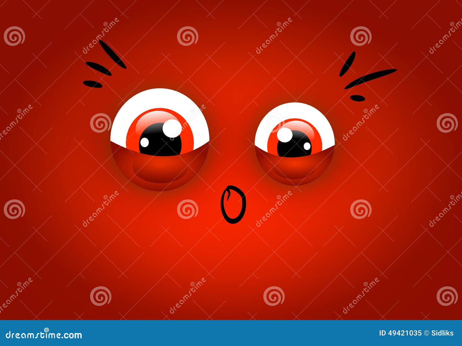 Angry Face stock illustration. Illustration of template - 49421035