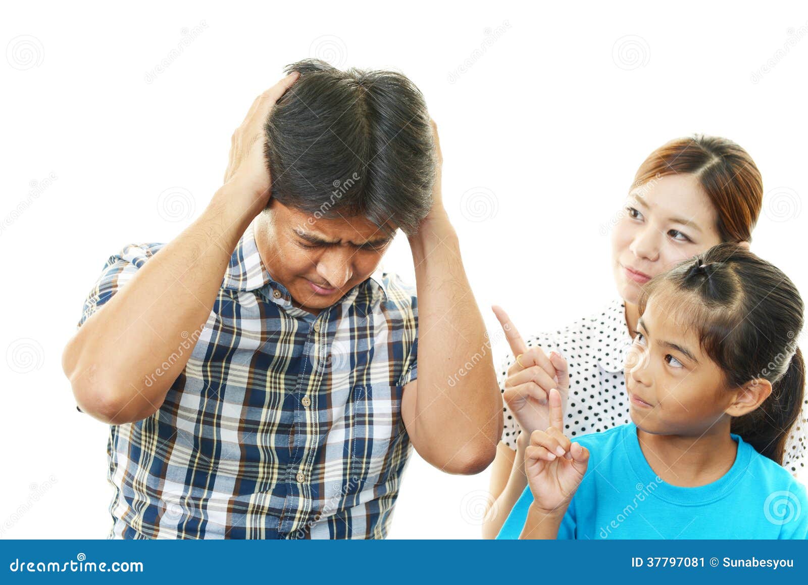 Angry family stock image. Image of japanese, dissatisfied - 37797081