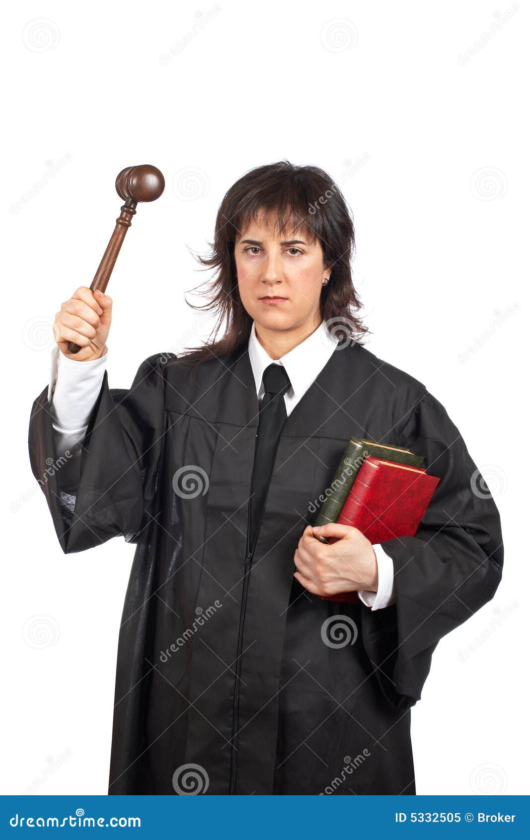 Angry female judge stock image. Image of gavel, legally - 5332505
