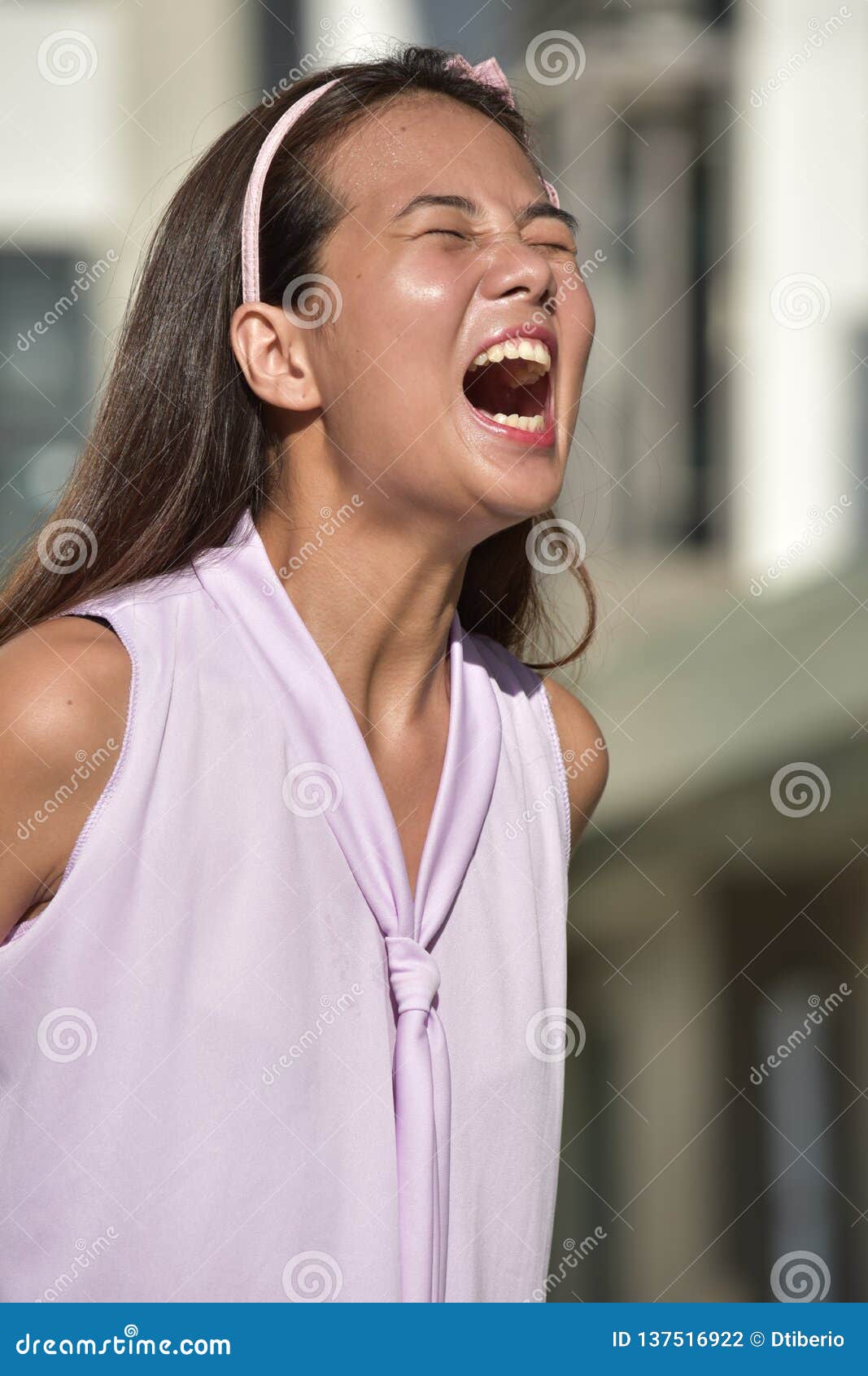An Angry Filipina Person stock photo. Image of asian - 137516922