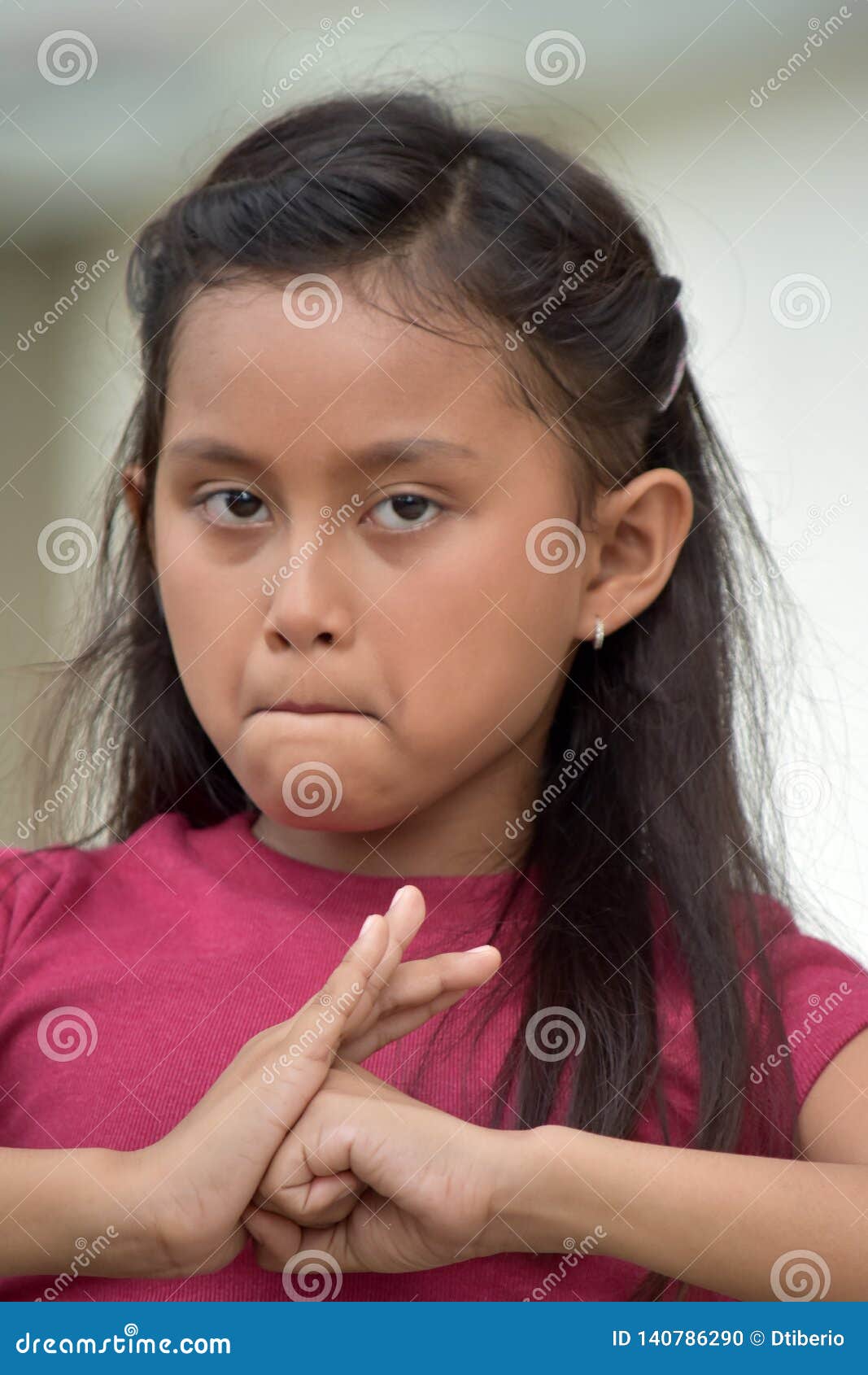 An Angry Filipina Person stock photo. Image of philippines - 140786290