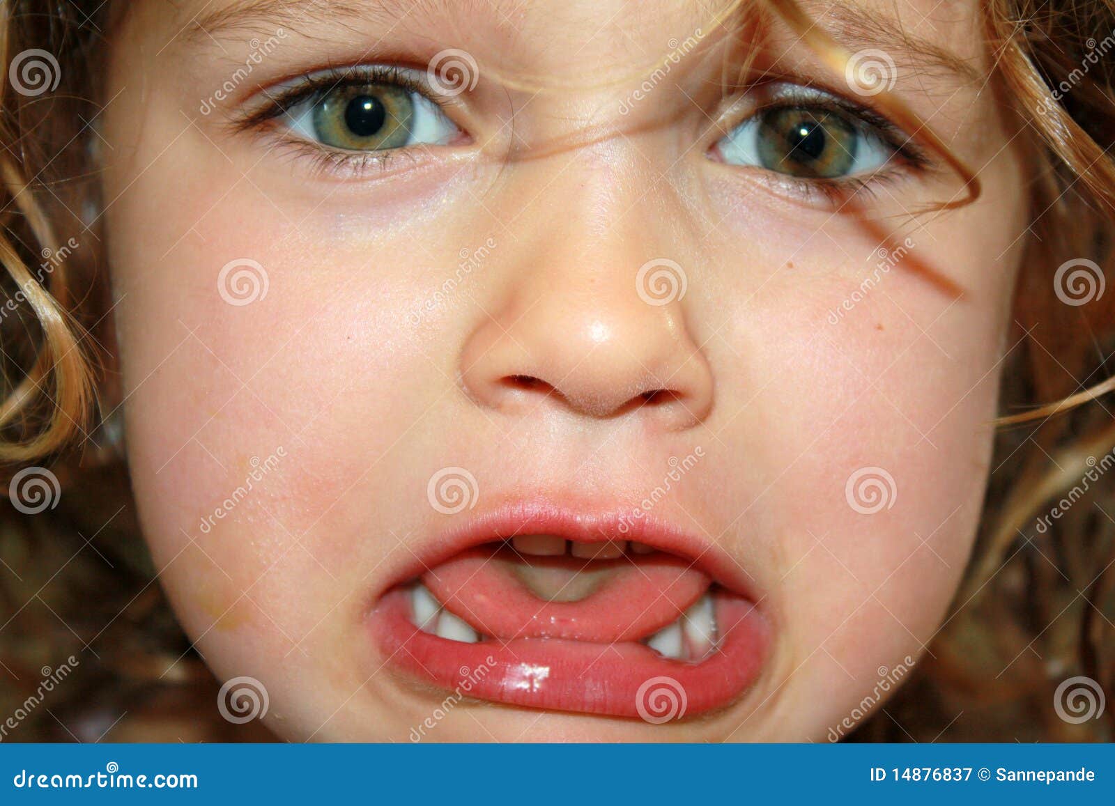 Angry girl stock image. Image of years, female, sadness - 14876837