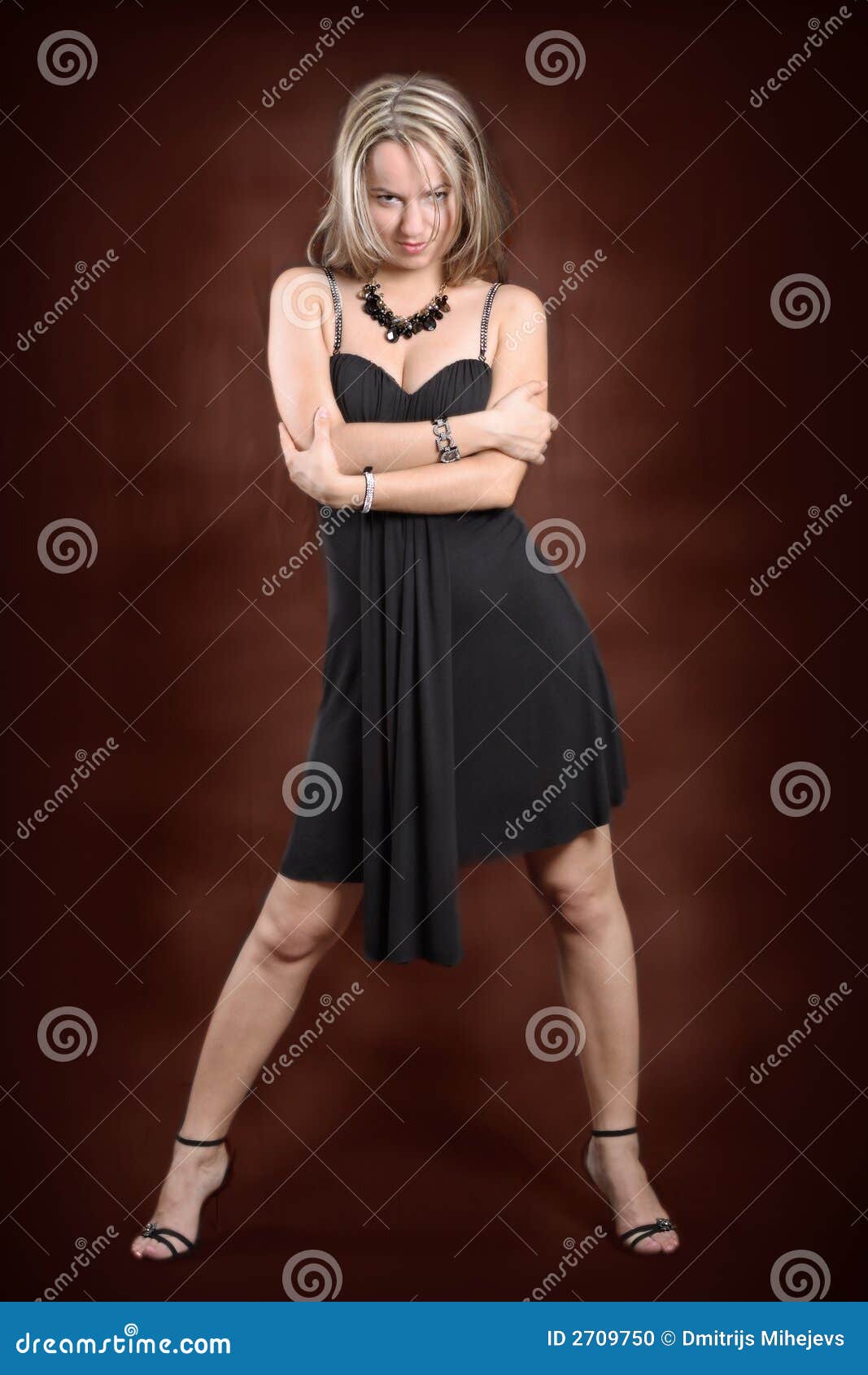Angry girl stock photo. Image of angry, blond, beauty - 2709750