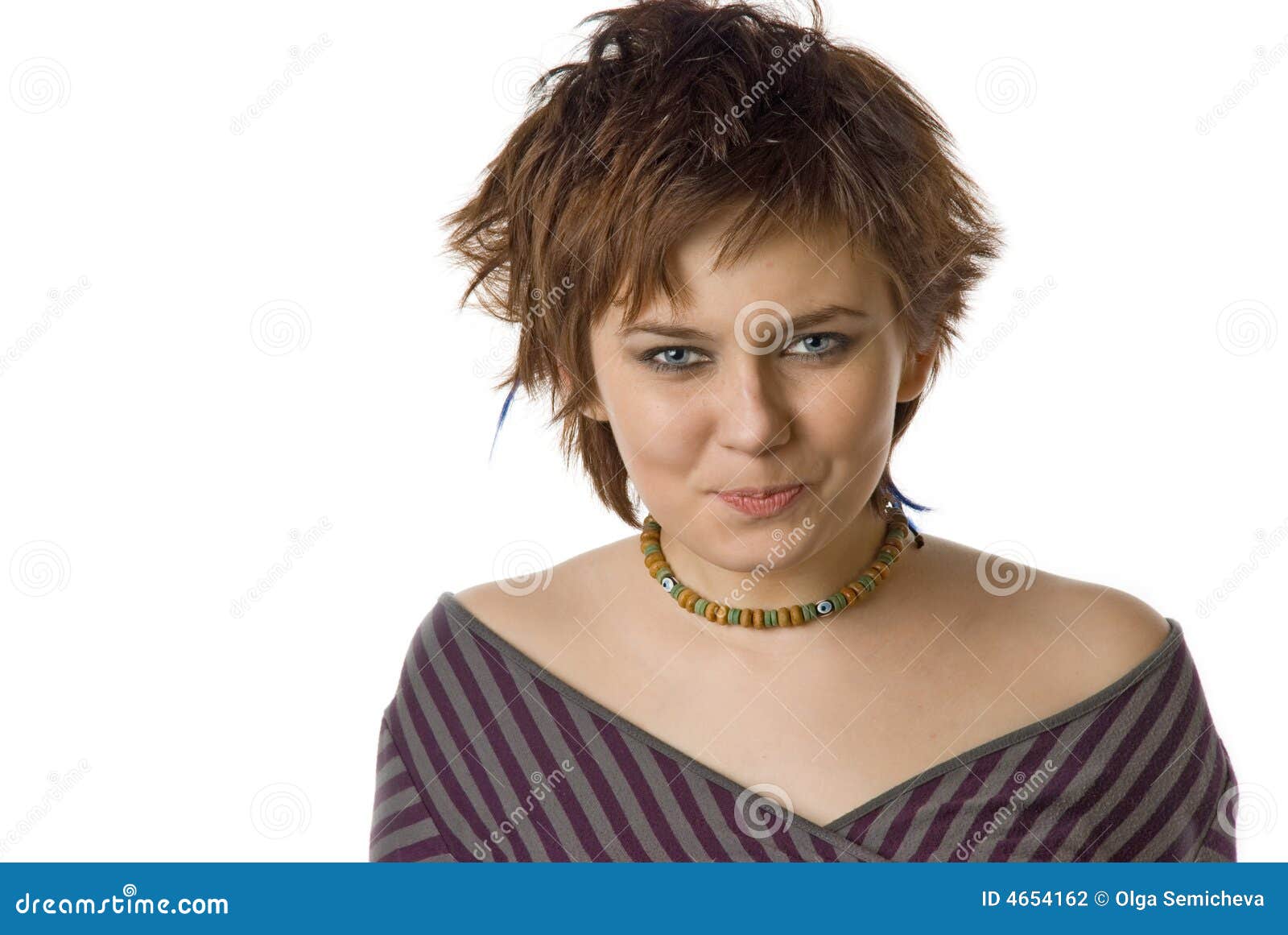 Angry girl stock photo. Image of fighting, defending, negativity - 4654162