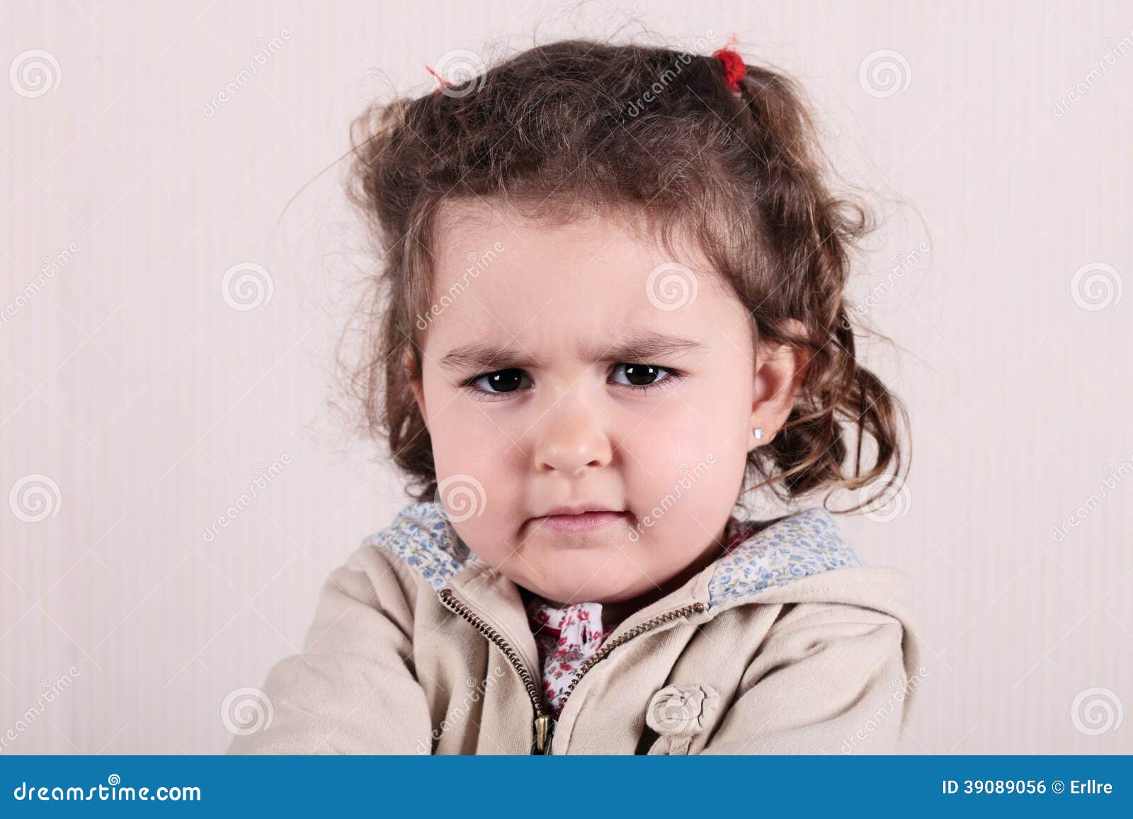 Angry girl stock photo. Image of attitude, long, frowning - 39089056