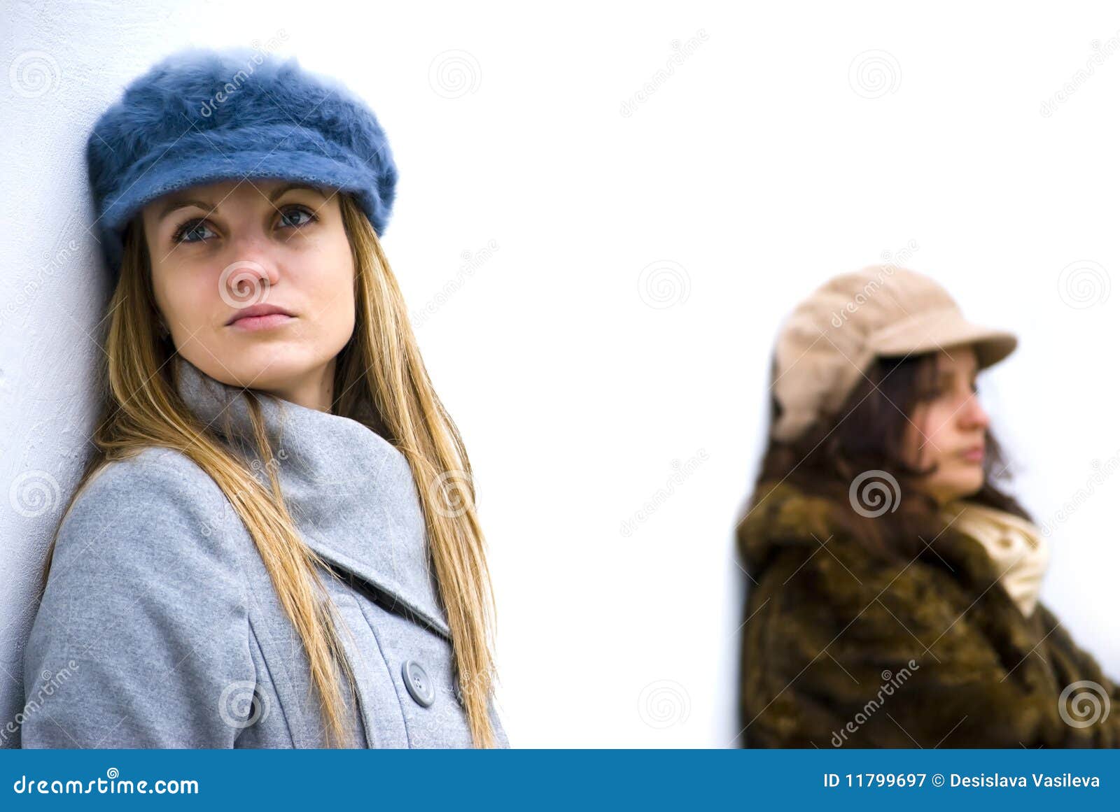 Angry girls stock image. Image of blonde, modern, girl - 11799697