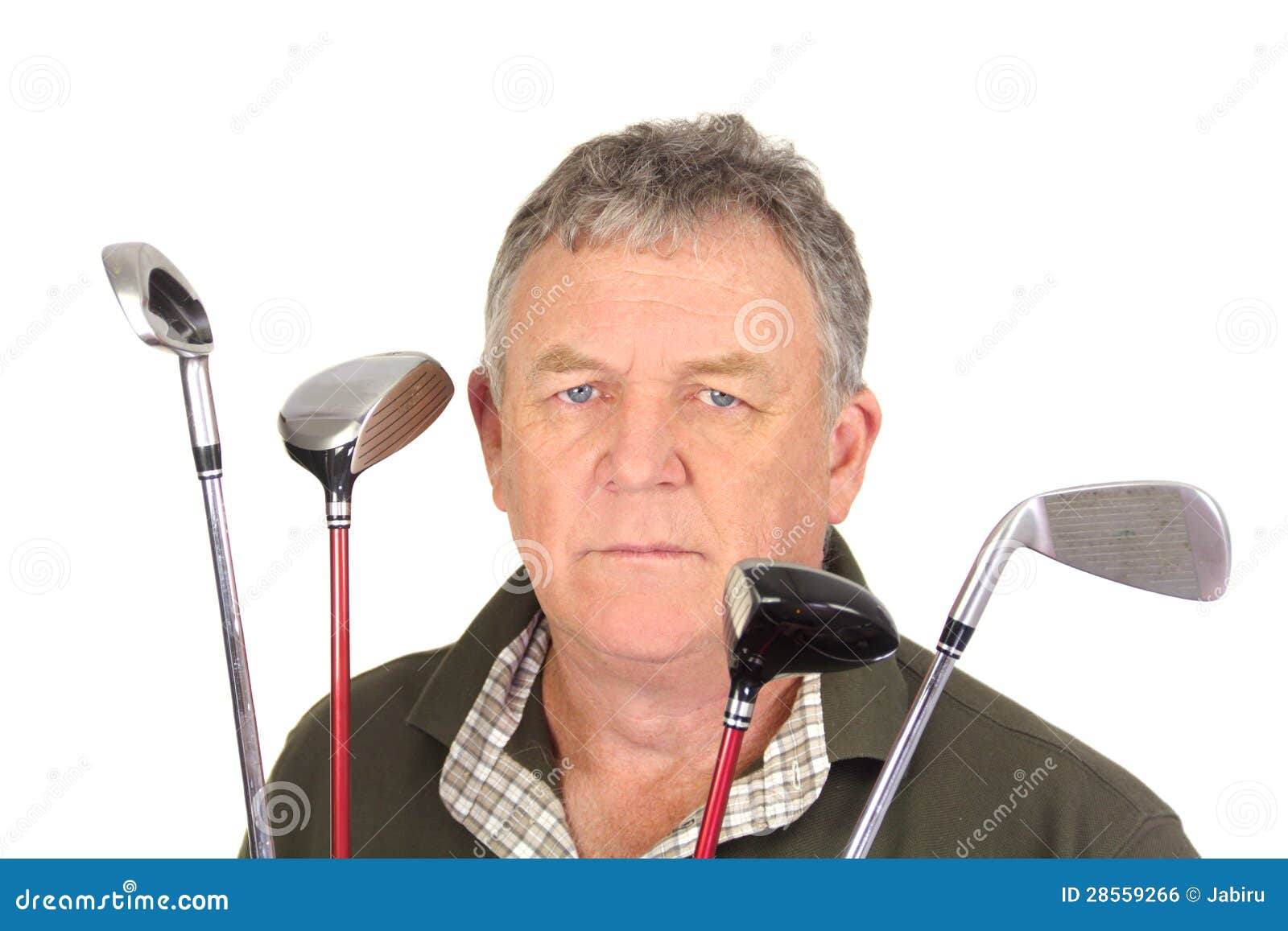 Angry Golfer stock photo. Image of looking, wealthy, wood - 28559266
