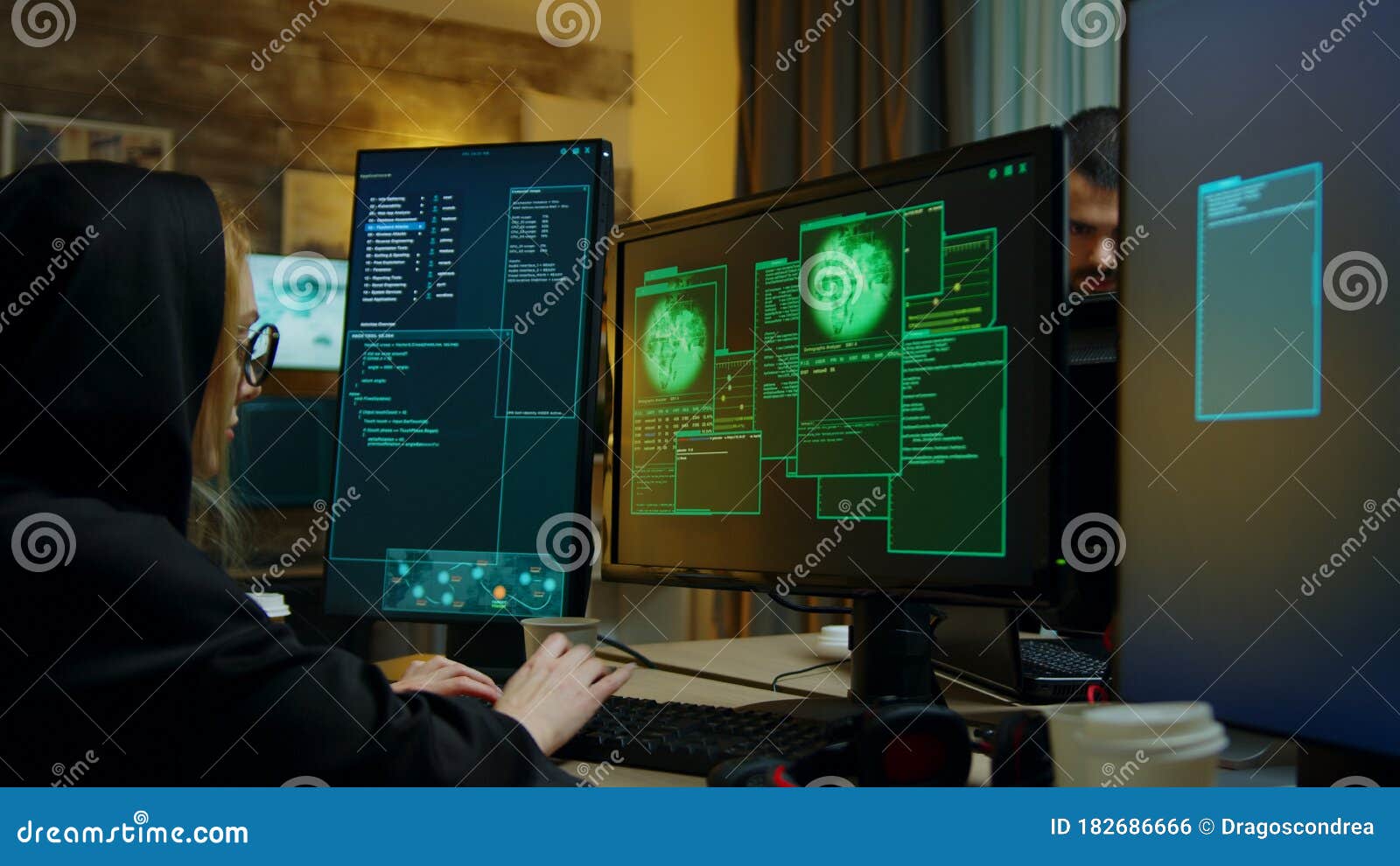 Angry Hacker Girl after a Failed Attempt To Hack the Government Stock ... Angry Hacker Girl after a Failed Attempt To Hack the Government Stock ...