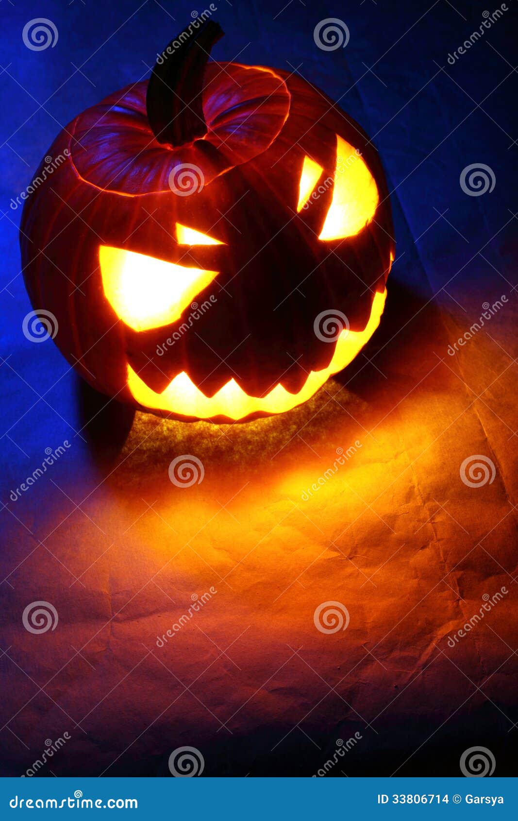 Angry Cat With Hat For Halloween. Isolated On White Background Royalty ...