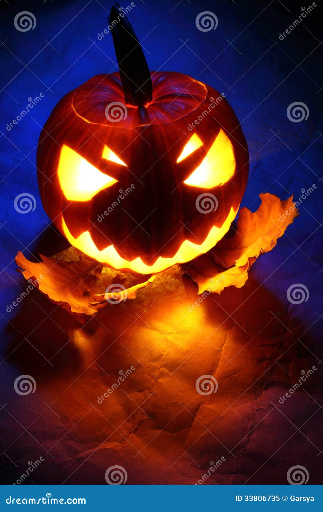 Angry halloween pumpkin stock image. Image of decoration - 33806735