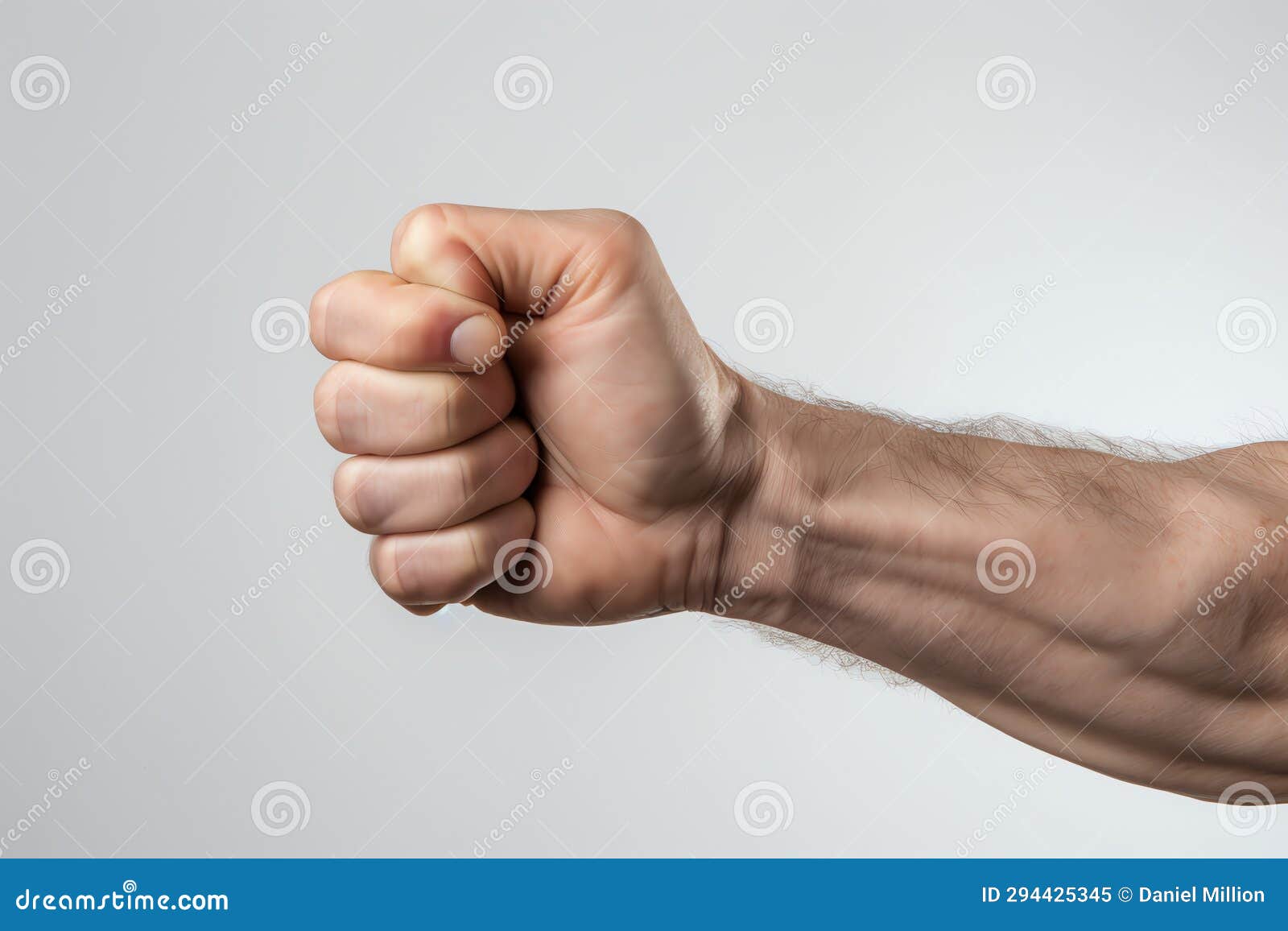 Angry Hand Gesture On Pink Background Royalty-Free Stock Image ...