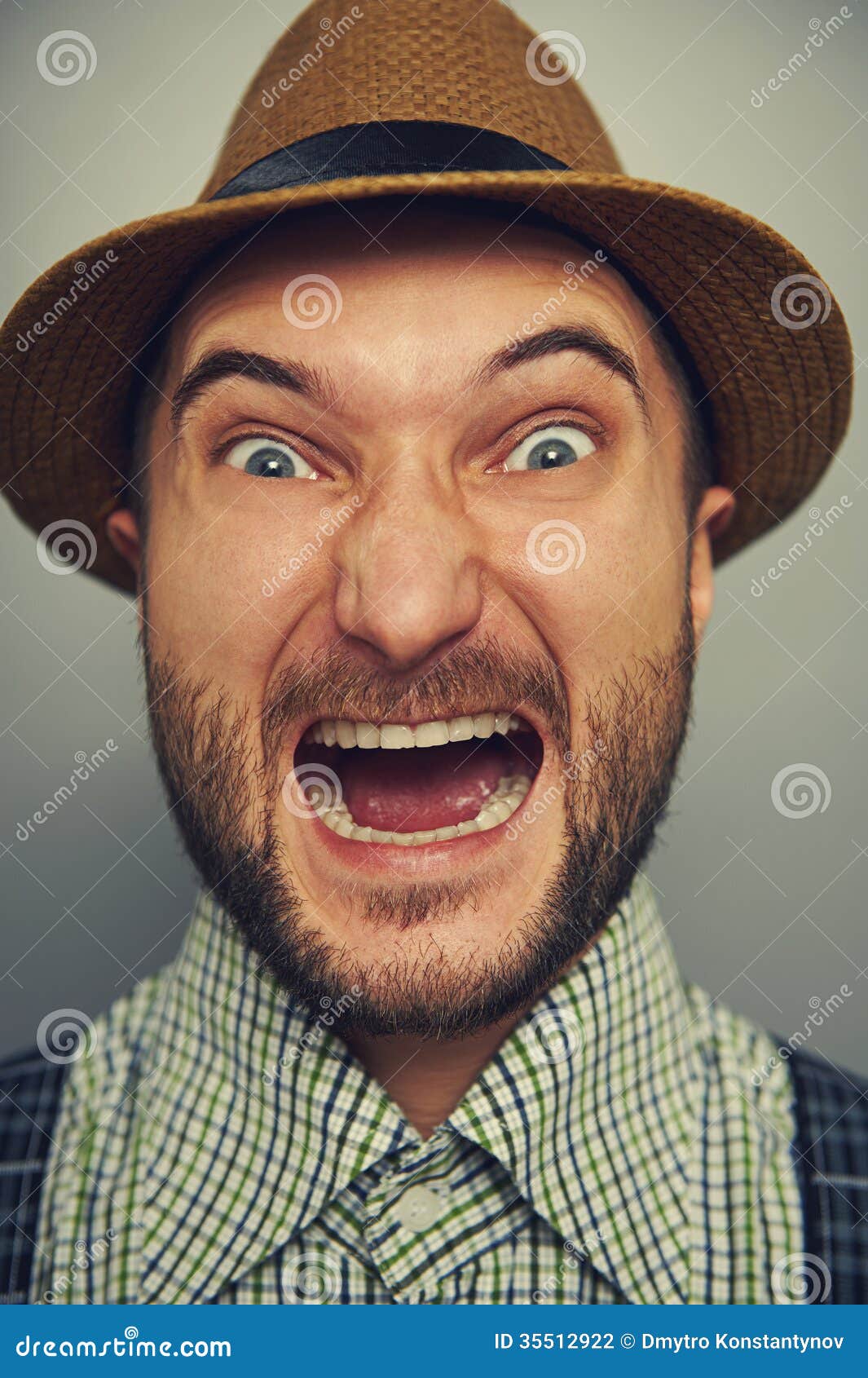 Angry Hipster Man Over Grey Photos - Free & Royalty-Free Stock Photos ...