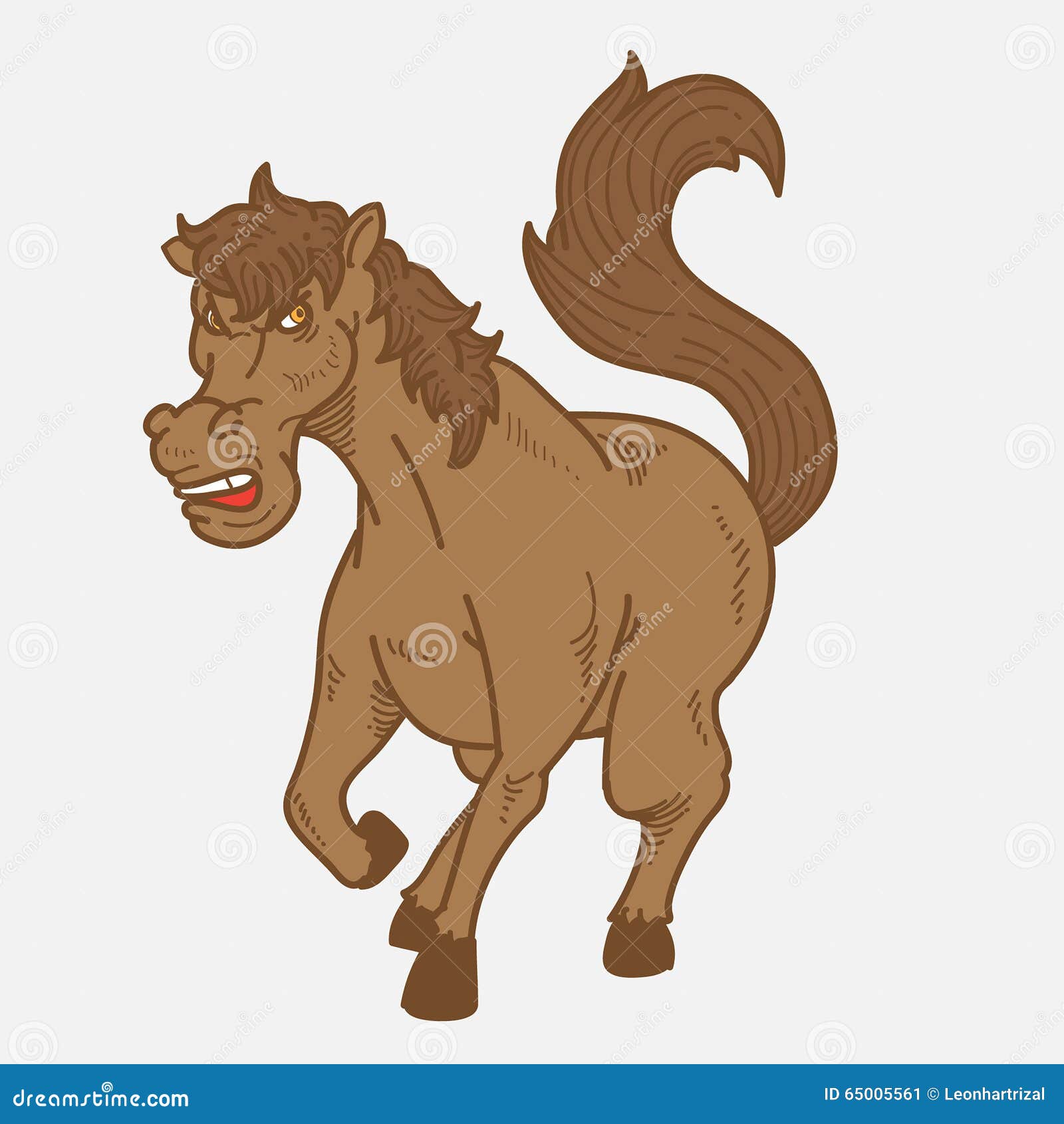 Angry Horse Logo Royalty-Free Stock Photography | CartoonDealer.com ...