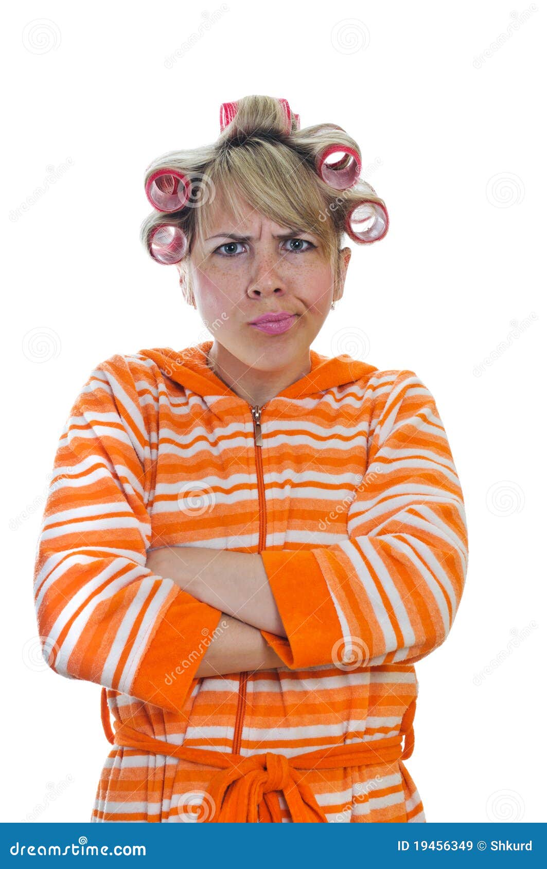 Angry housewife stock image. Image of domestic, humor - 19456349