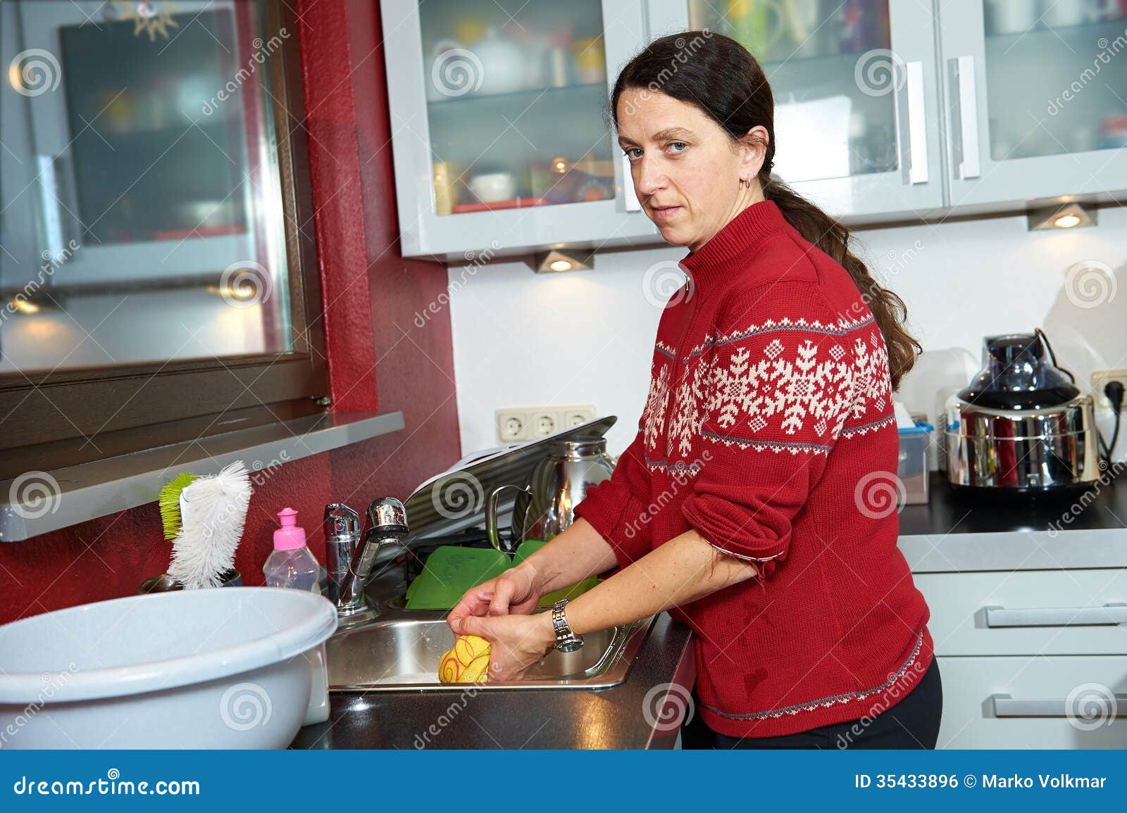 Angry housewife stock photo. Image of housewife, angry - 35433896