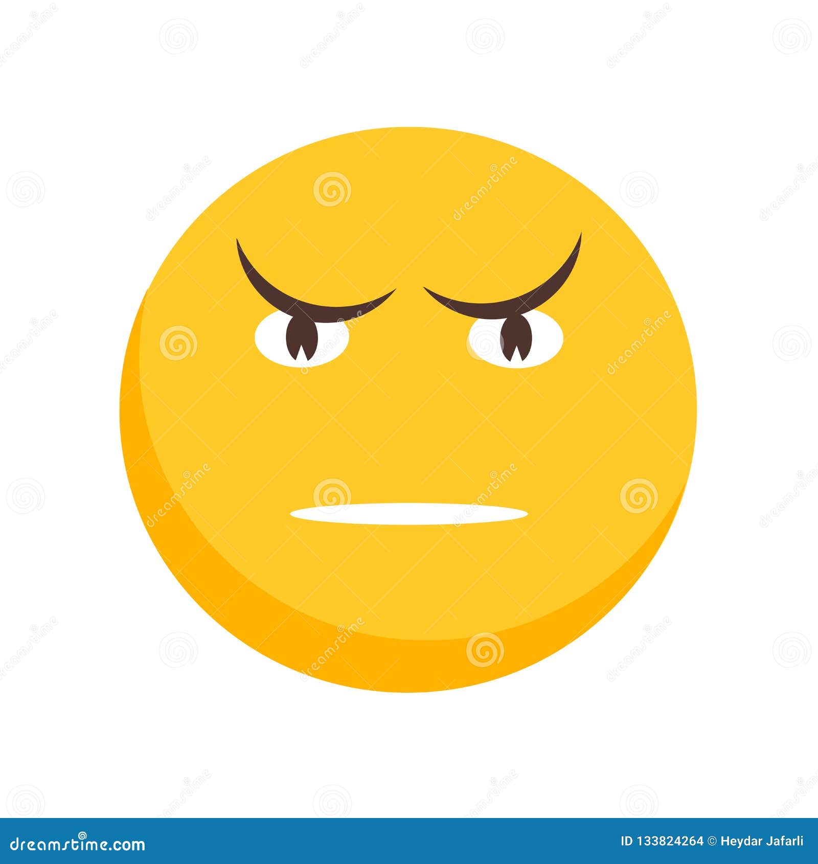 Angry Icon Vector Isolated On White Background, Angry Sign ...