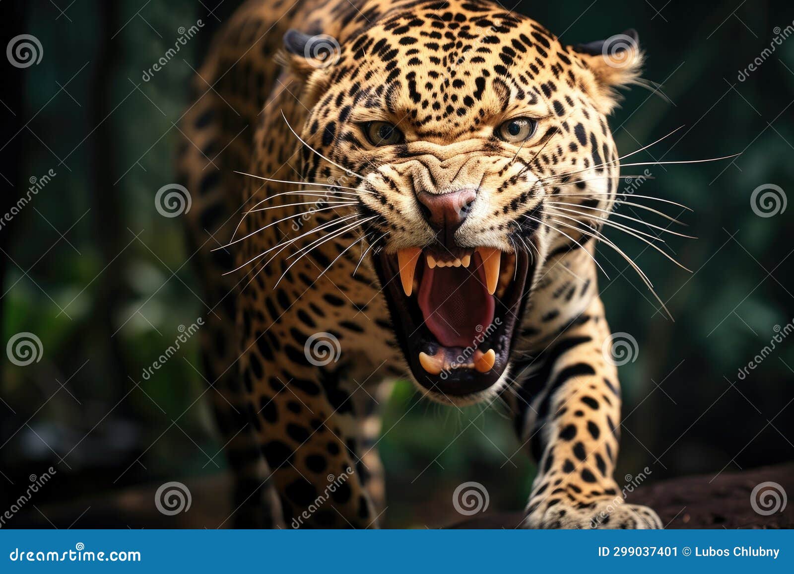 Angry Jaguar Leopard Mascot Esport Logo Designs Stock Image ...