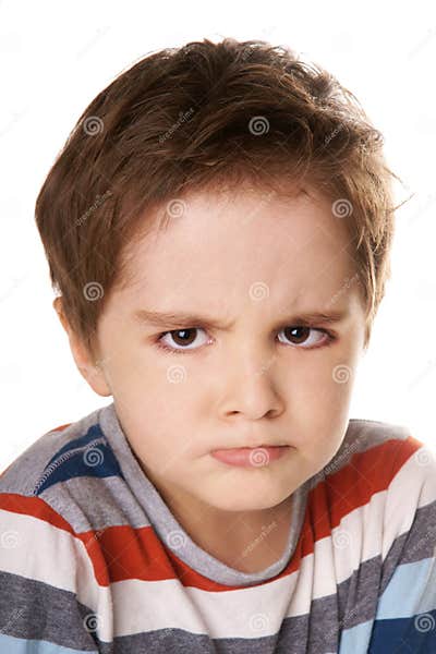 Angry kid stock photo. Image of shot, beauty, expressing - 18281958