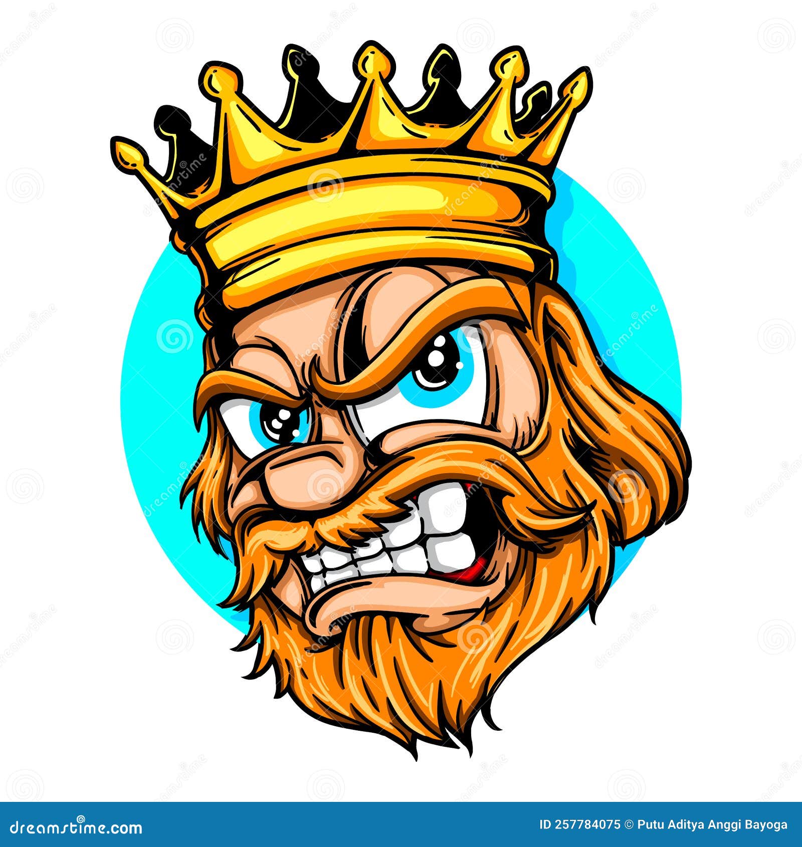 An Angry King On The Throne. Pencil Drawing Royalty-Free Stock ...
