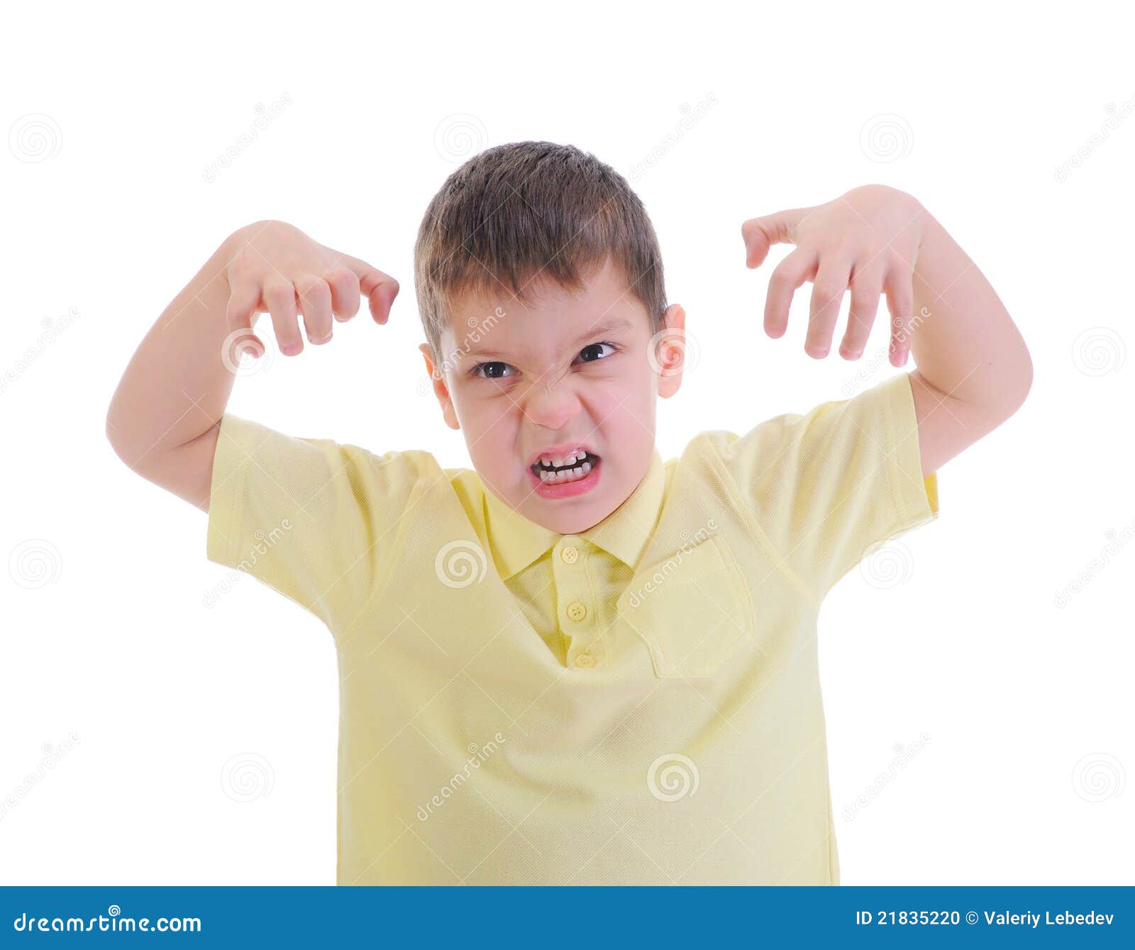 Angry little boy stock photo. Image of danger, isolated - 21835220