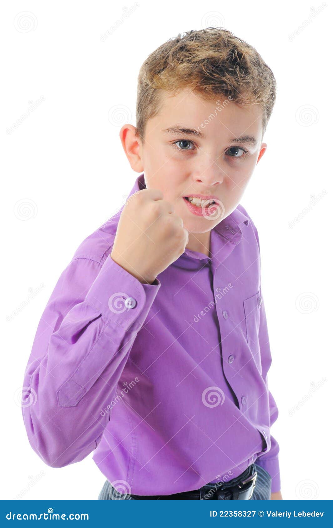 Angry Little Boy Royalty Free Stock Photography - Image: 22358327
