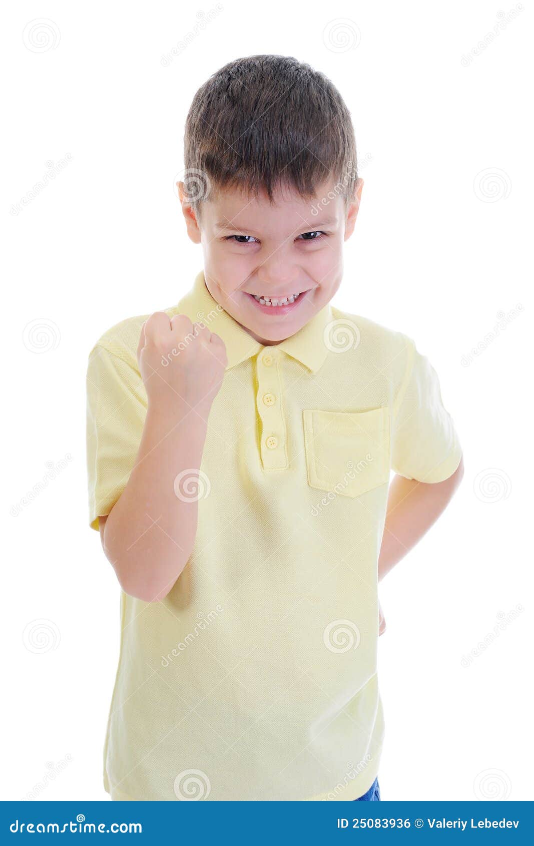 Angry little boy stock photo. Image of closeup, crazy - 25083936