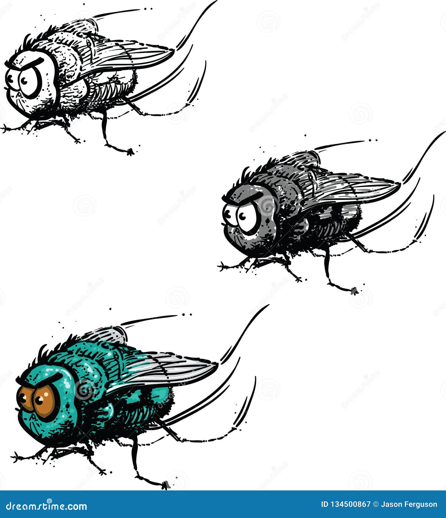 Angry Little Girl Vector Cartoon Character Illustration | CartoonDealer ...