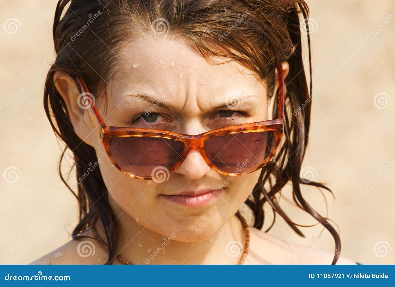 Angry look stock image. Image of angry, beach, water - 11087921