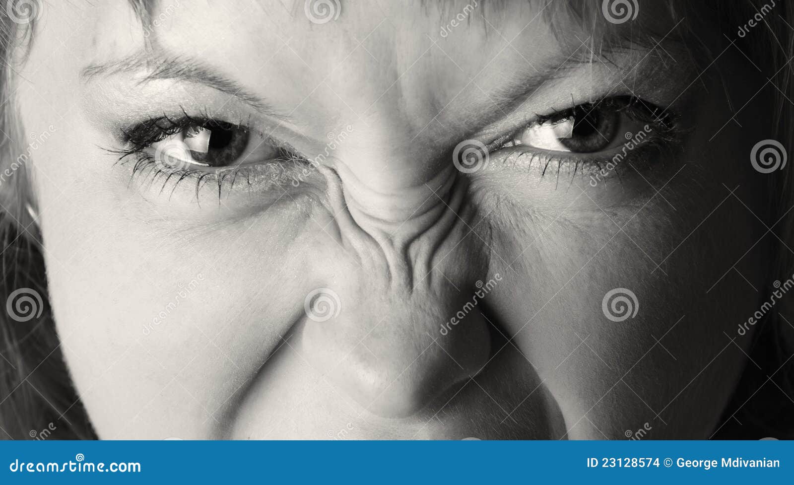 Angry look stock photo. Image of pretty, angry, caucasian - 23128574