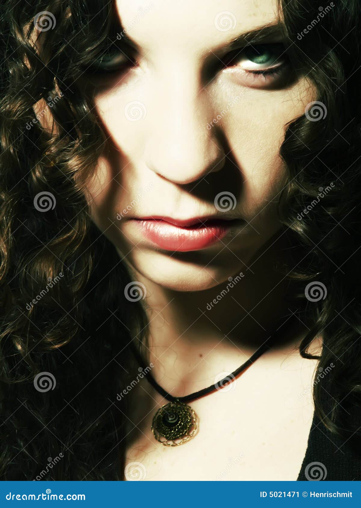 Angry look stock image. Image of green, long, charismatic - 5021471
