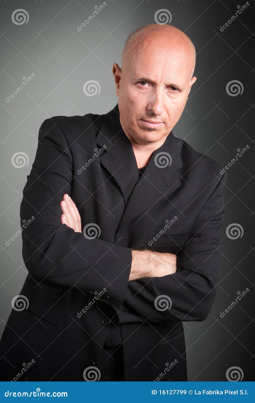 Angry looking mobster stock image. Image of bouncer, villain - 16127799