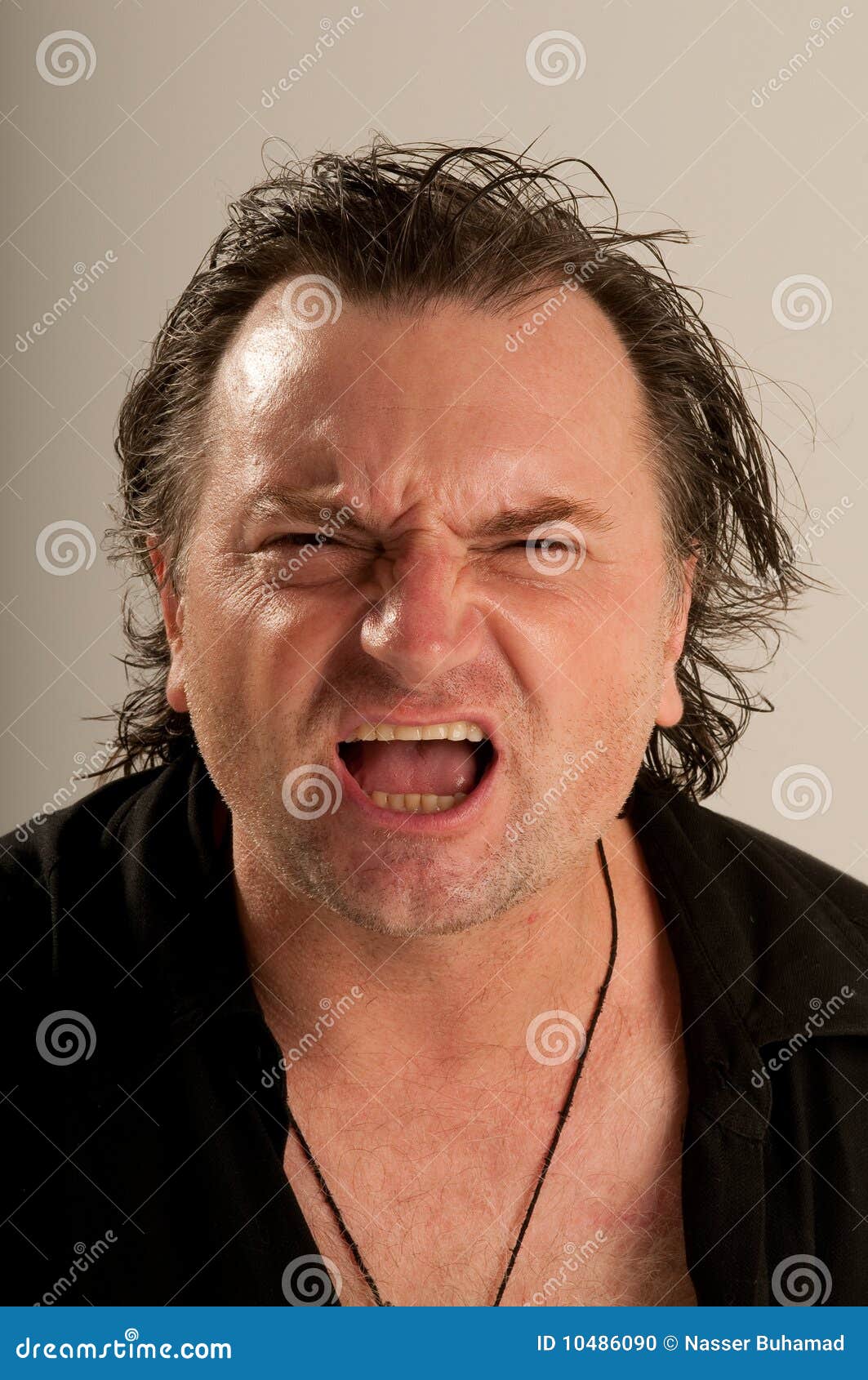 Angry man stock photo. Image of dangerous, frustrating - 10486090