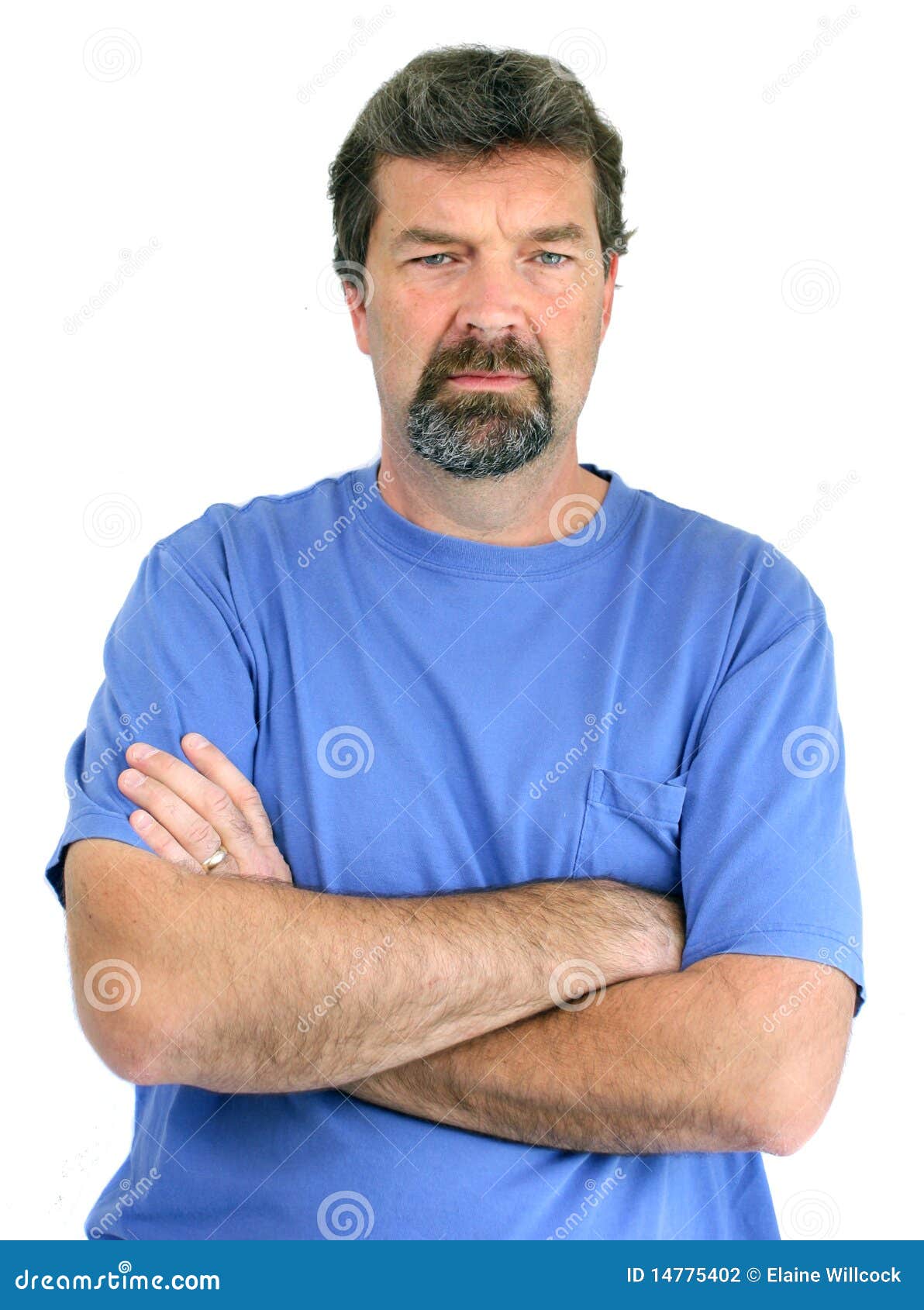 Angry man stock photo. Image of forties, arms, angry - 14775402