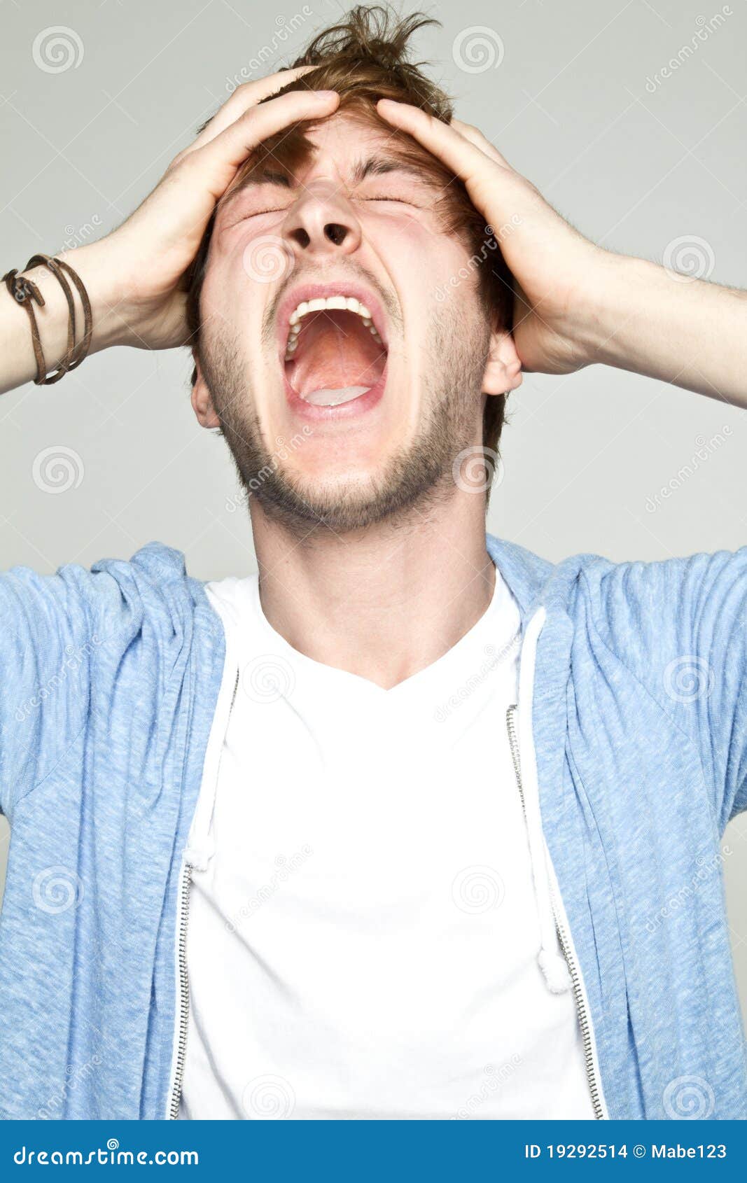 Angry man stock photo. Image of person, frustrated, rage - 19292514