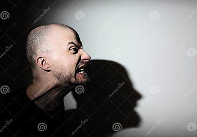 Angry man stock photo. Image of male, spooky, scary, angry - 22977636