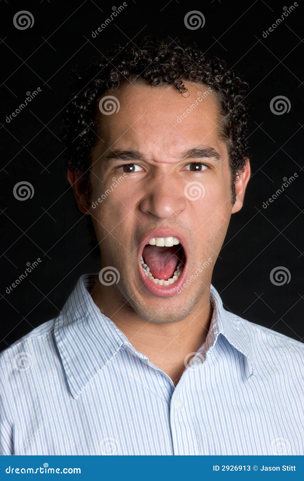 Angry Man Picture. Image: 2926913