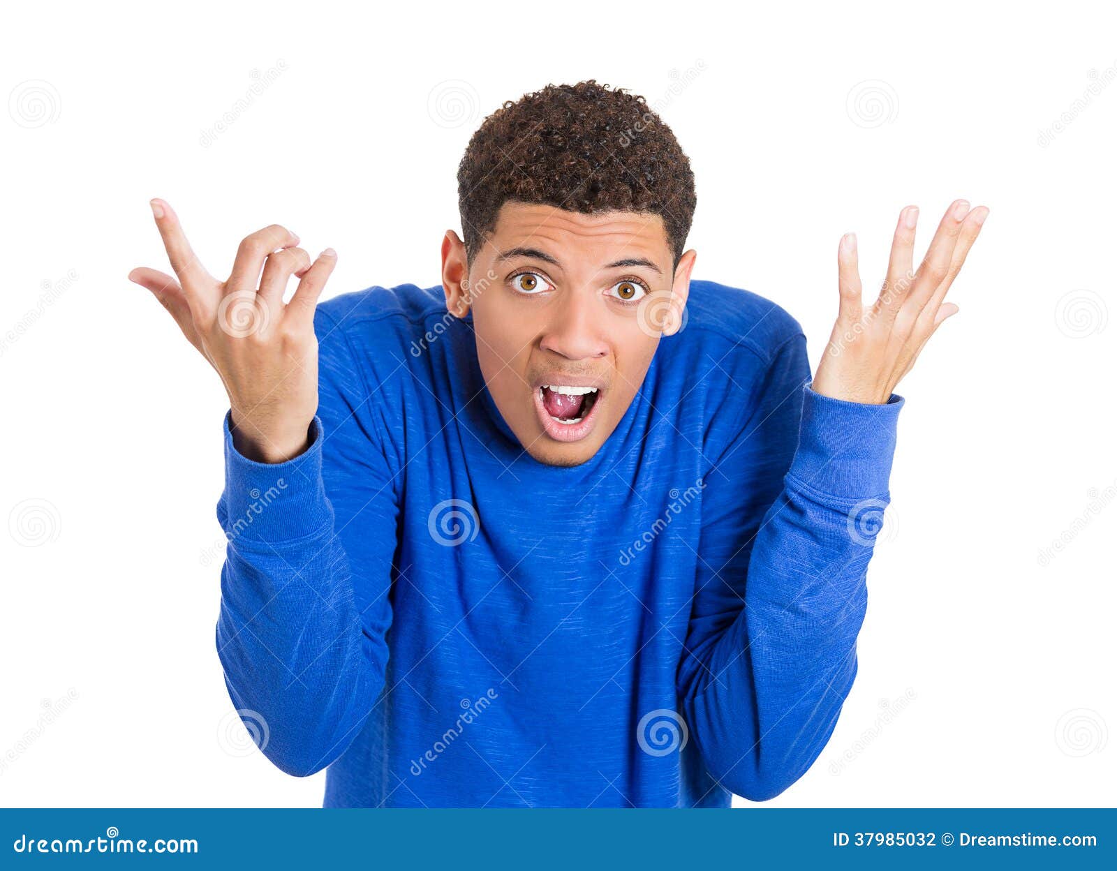 Angry man stock photo. Image of anger, egyptian, annoyed - 37985032