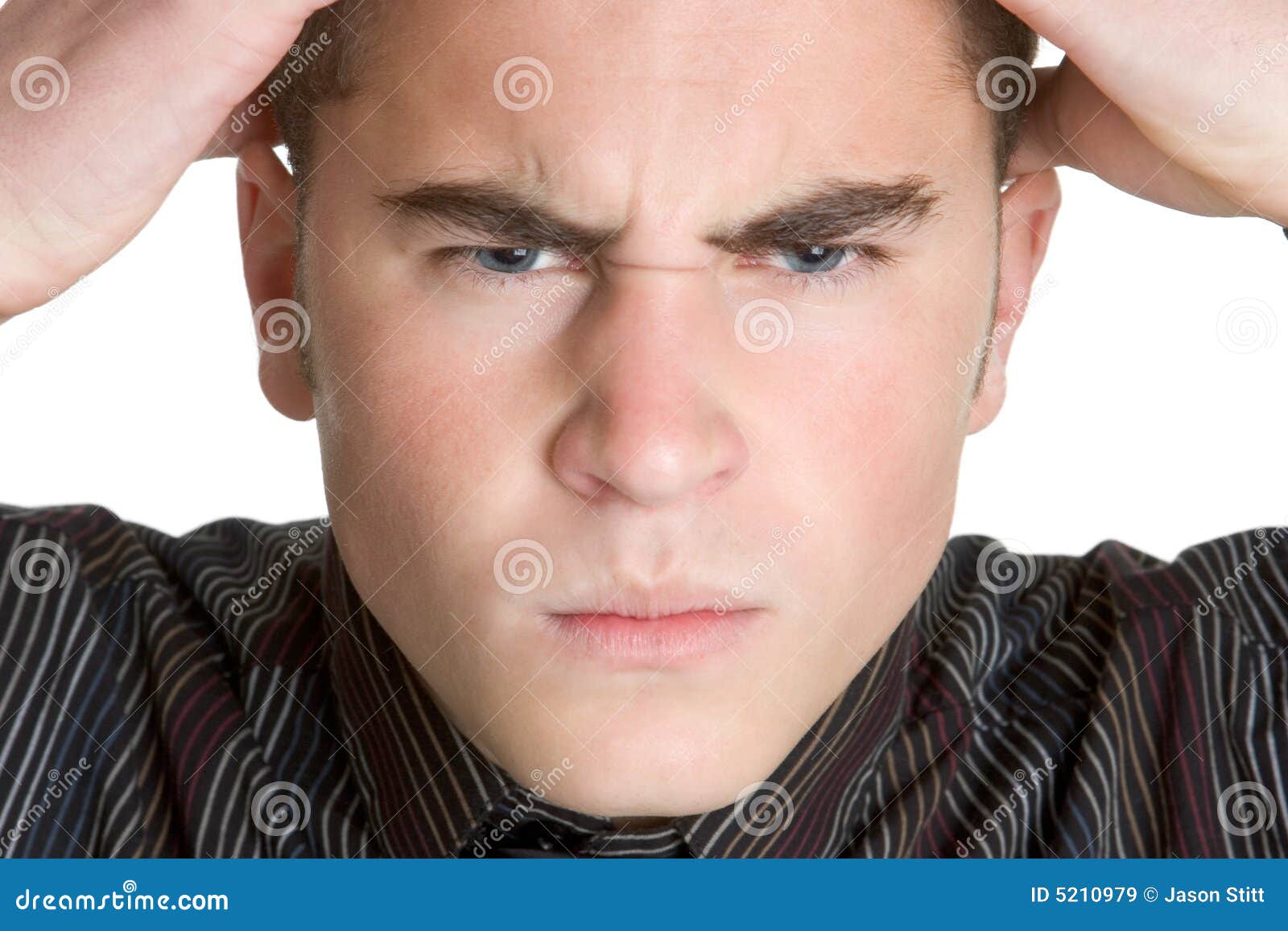 Angry Man stock image. Image of young, person, people - 5210979