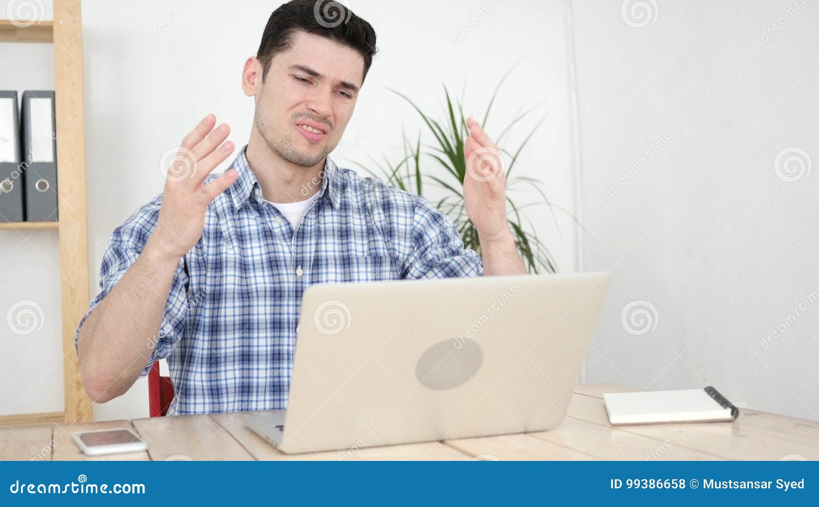 Angry Man Reacting To Problems and Flaws Stock Photo - Image of ...