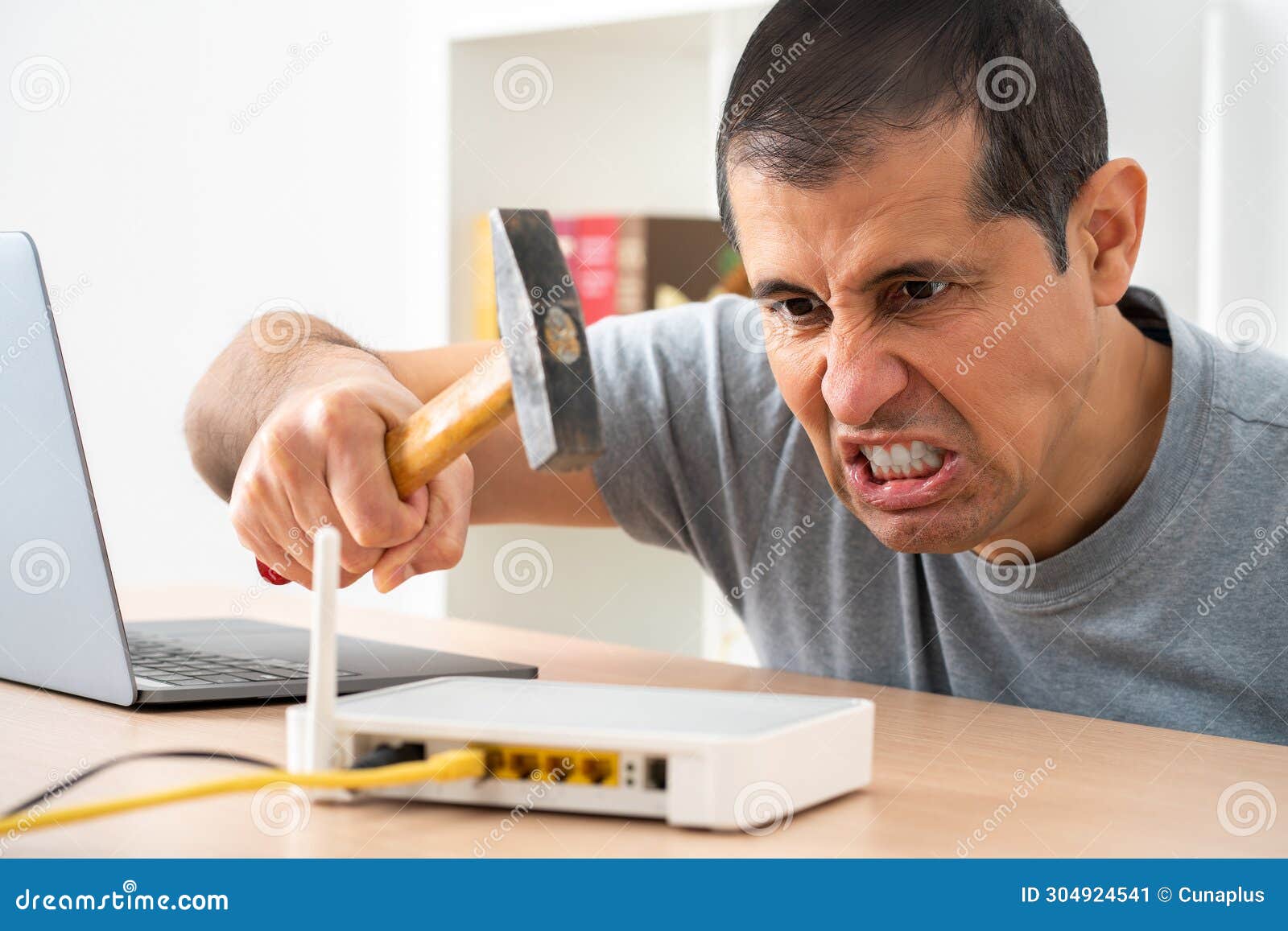 Destroy a Computer with a Hammer Stock Image - Image of chip ...