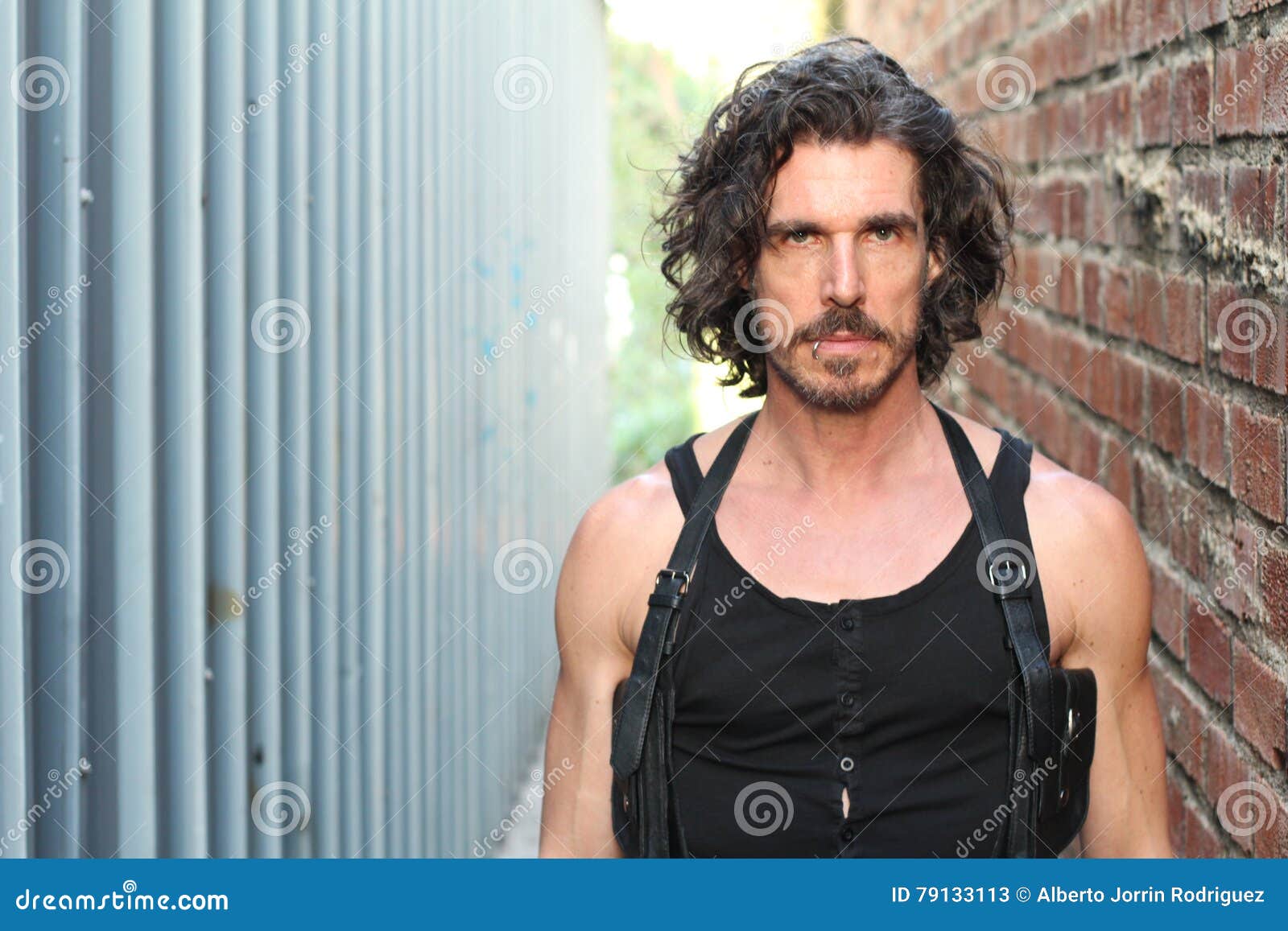 Angry Man S Portrait in Cinematic Setting Stock Image - Image of ...