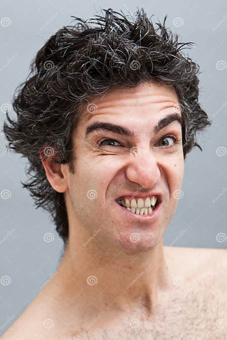 Angry man screaming stock image. Image of caucasian, disgruntled - 14110249