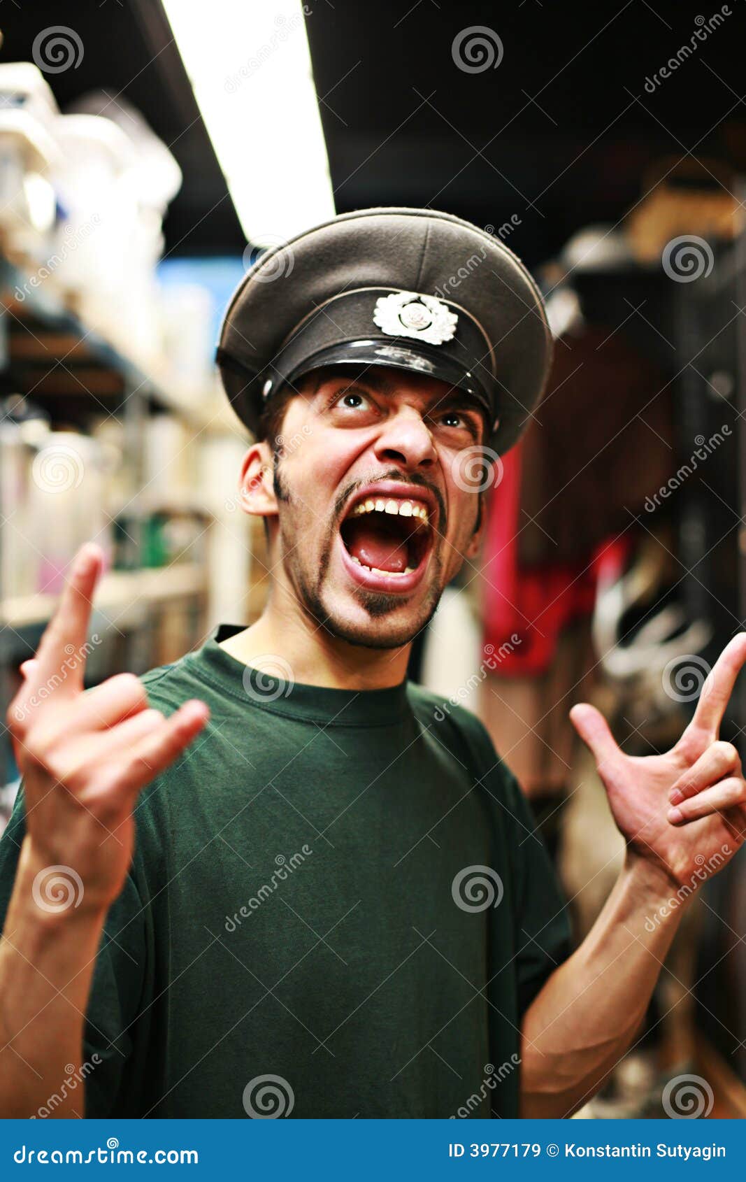 Angry man shout stock image. Image of mouth, funky, shout - 3977179