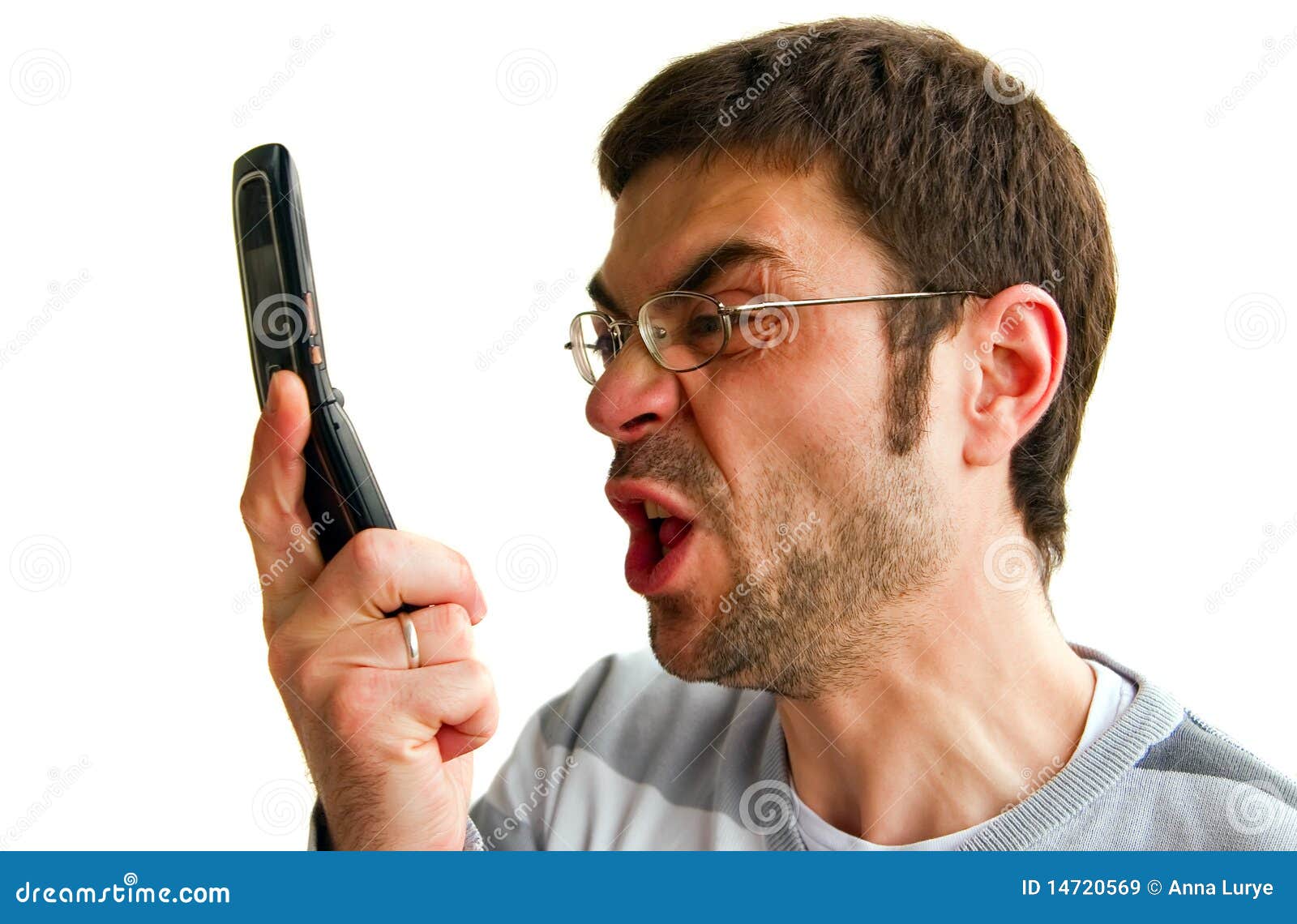 Angry Man Shouting stock image. Image of irritation, mouth - 14720569