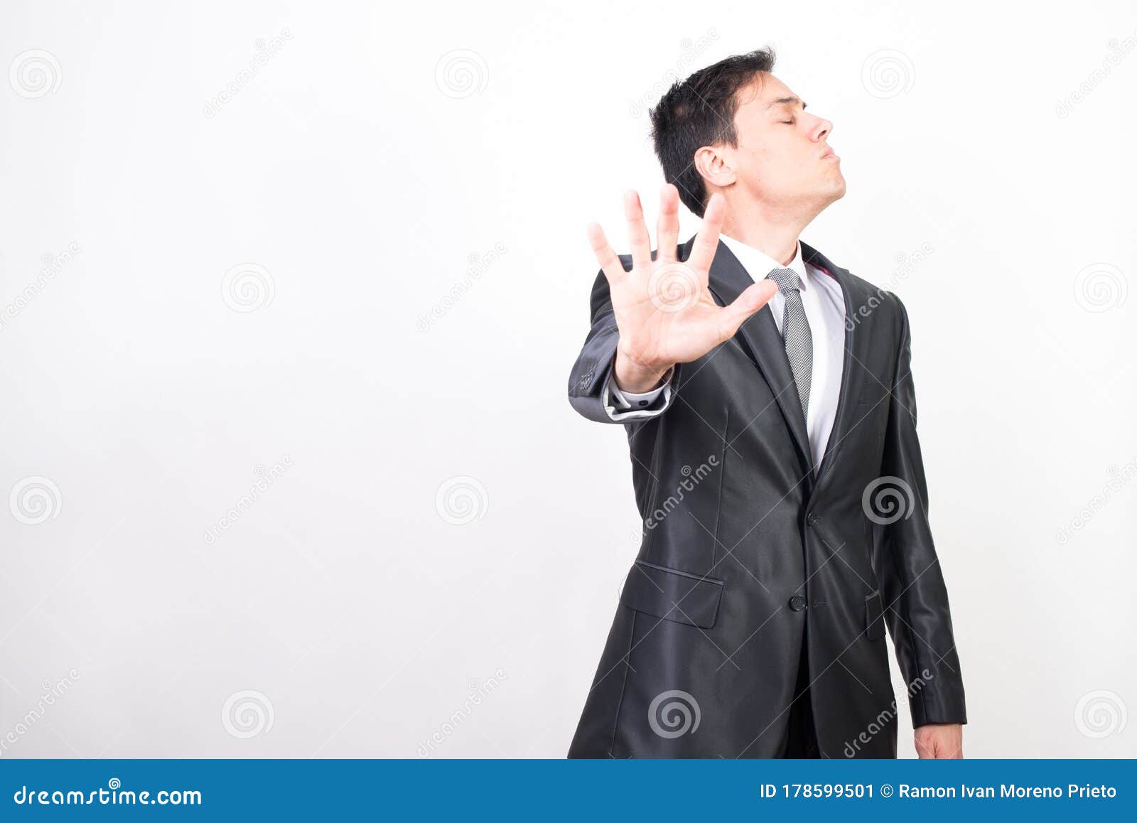 Angry man in suit stock image. Image of executive, fighting - 178599501