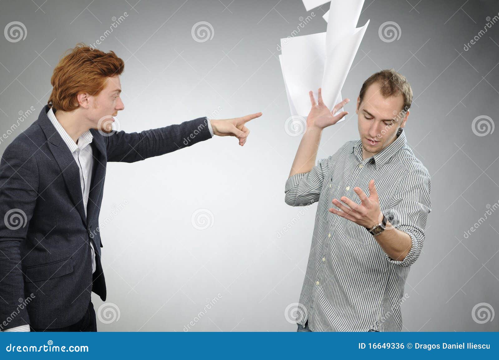 Angry Man Throwing Documents Stock Photo - Image of negotiating, teens ...