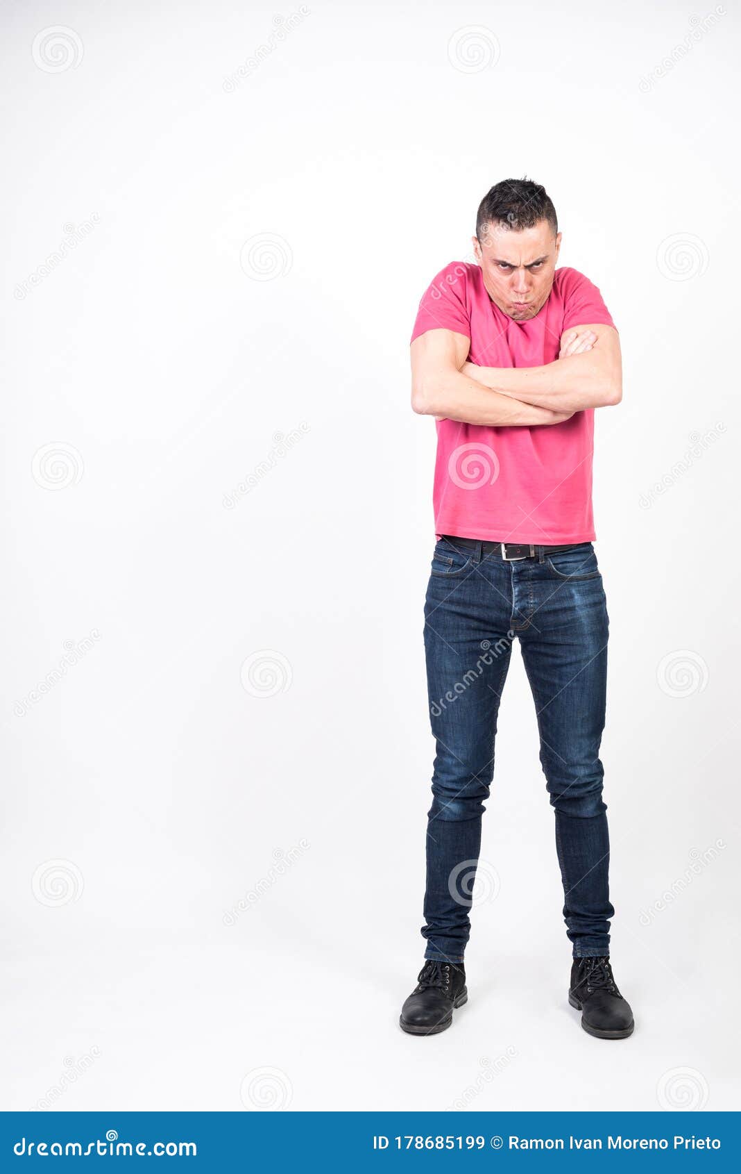 Angry man stock image. Image of space, male, casual - 178685199