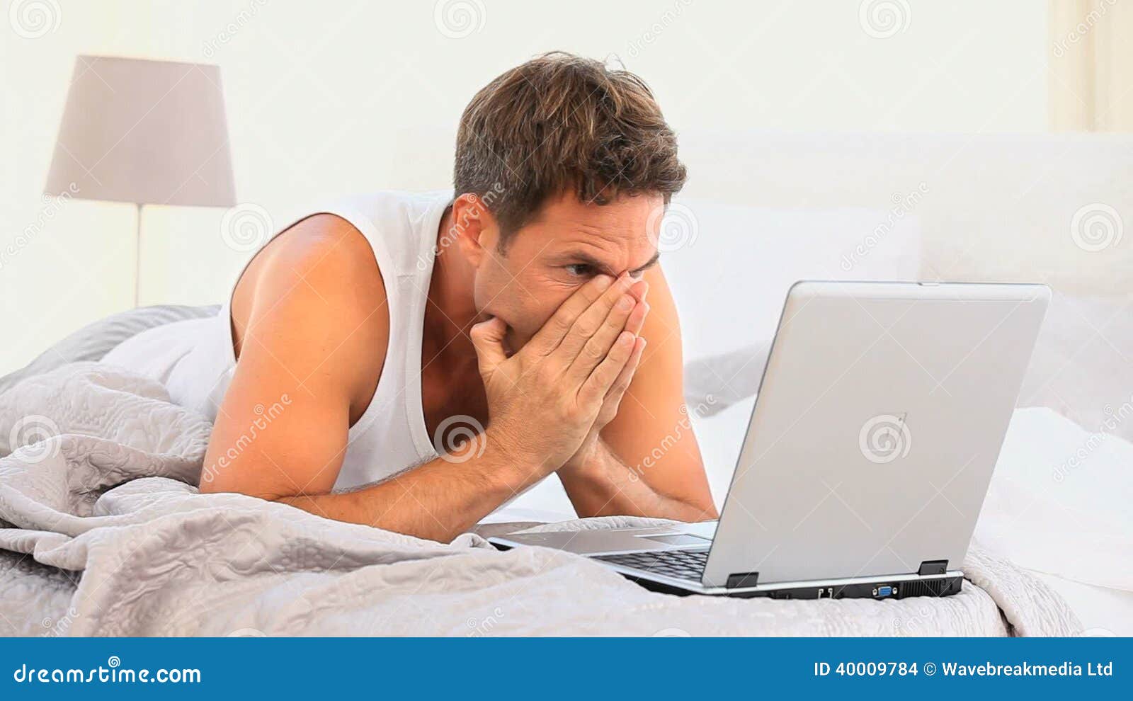 Angry Man Working on His Laptop Stock Footage - Video of hard, business ...