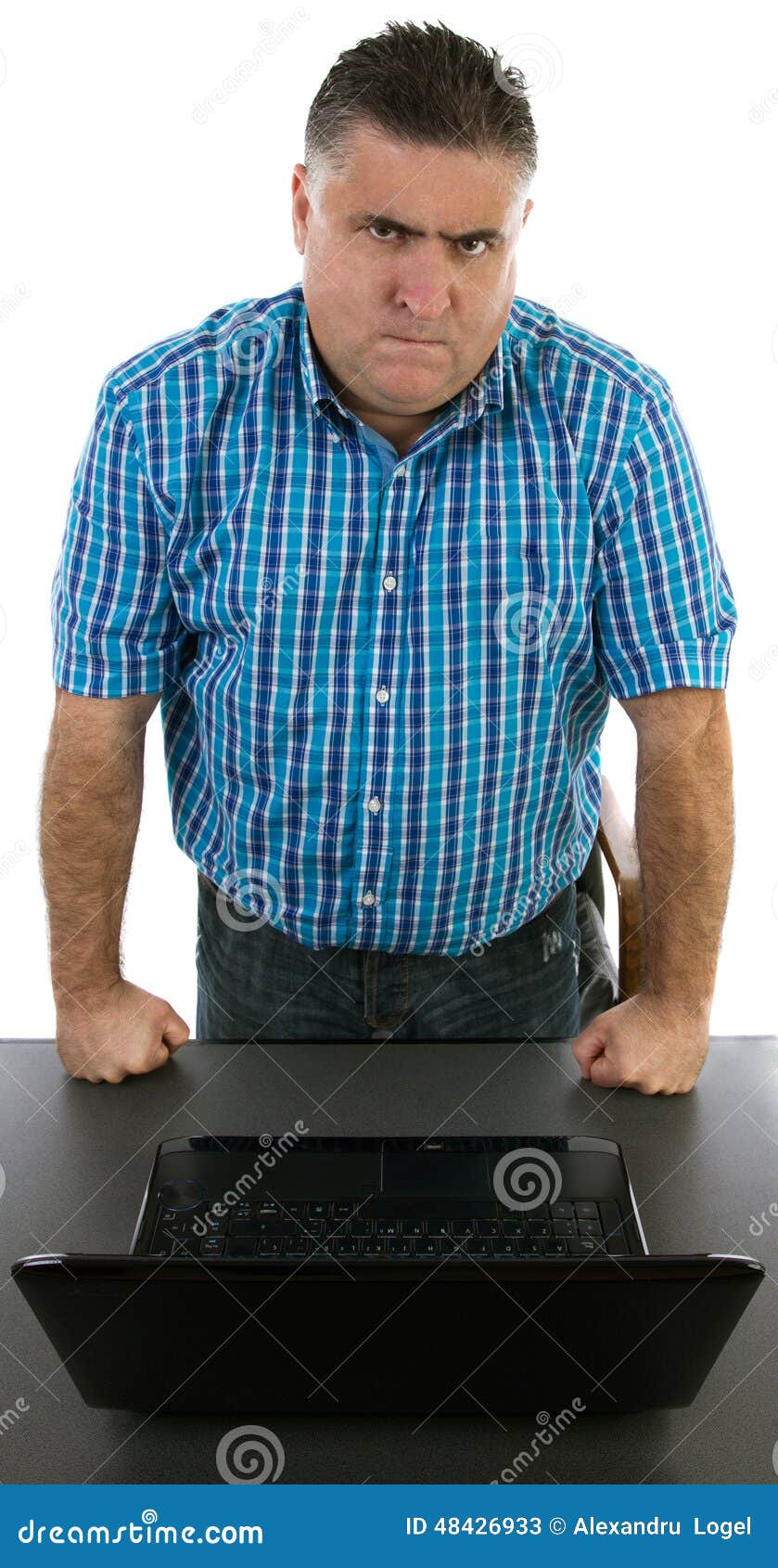 Angry Manager, Work Problems Stock Image - Image of people, human: 48426933